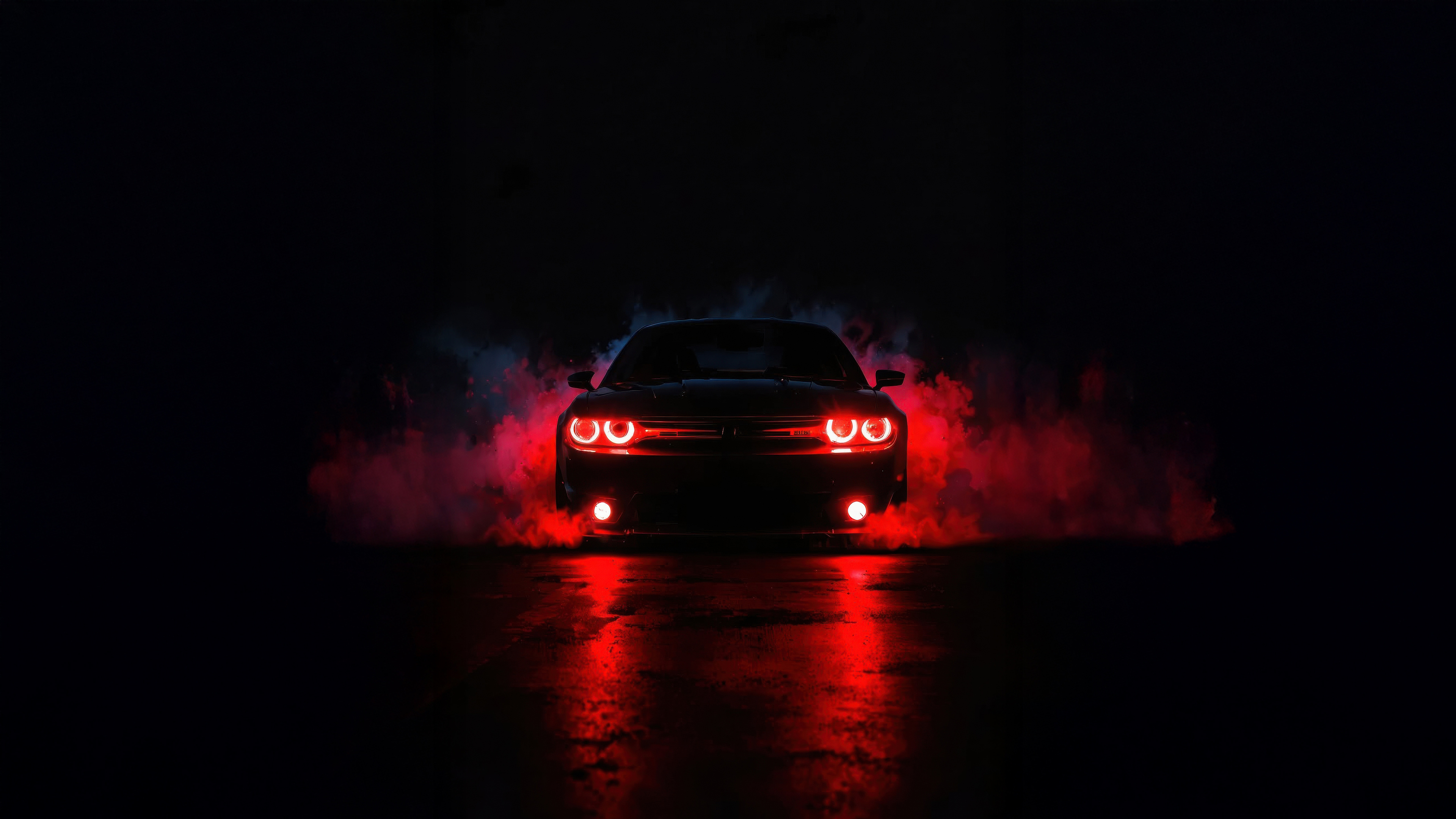 3840x2160 Dark Dodge Challenger 4K ,HD 4k Wallpapers,Images,Backgrounds ...