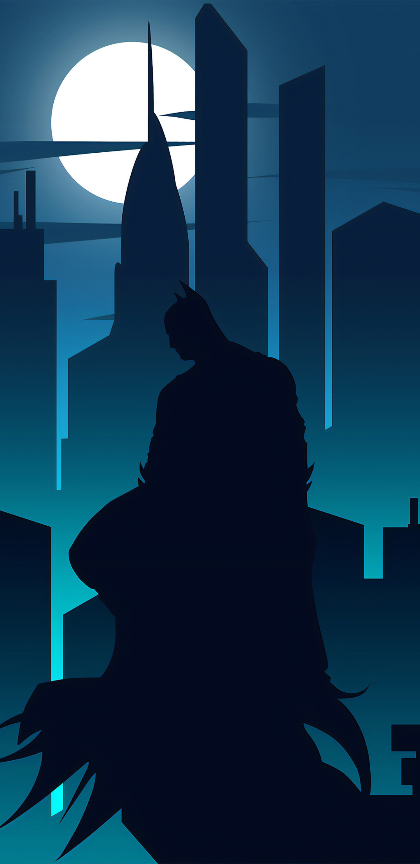 1440x2960 Dark Knight Gotham City Samsung Galaxy Note 9,8, S9,S8,S8 ...