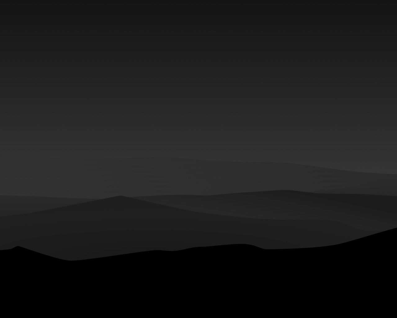 1280x1024 Dark Night Mountains Minimalist 4k Wallpaper,1280x1024 ...