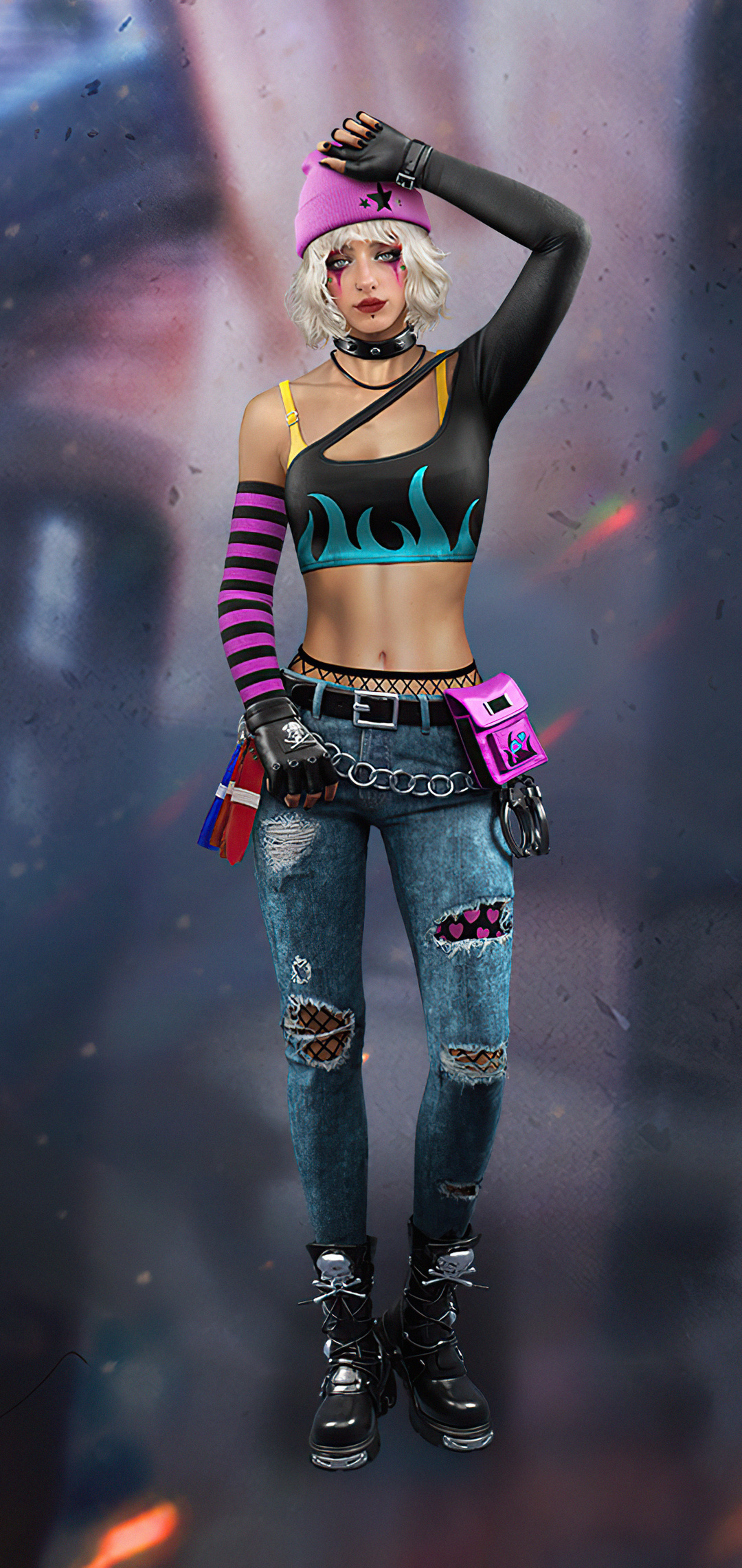 1080x2280 Dasha Garena Free Fire One Plus 6,Huawei p20,Honor view 10 ...