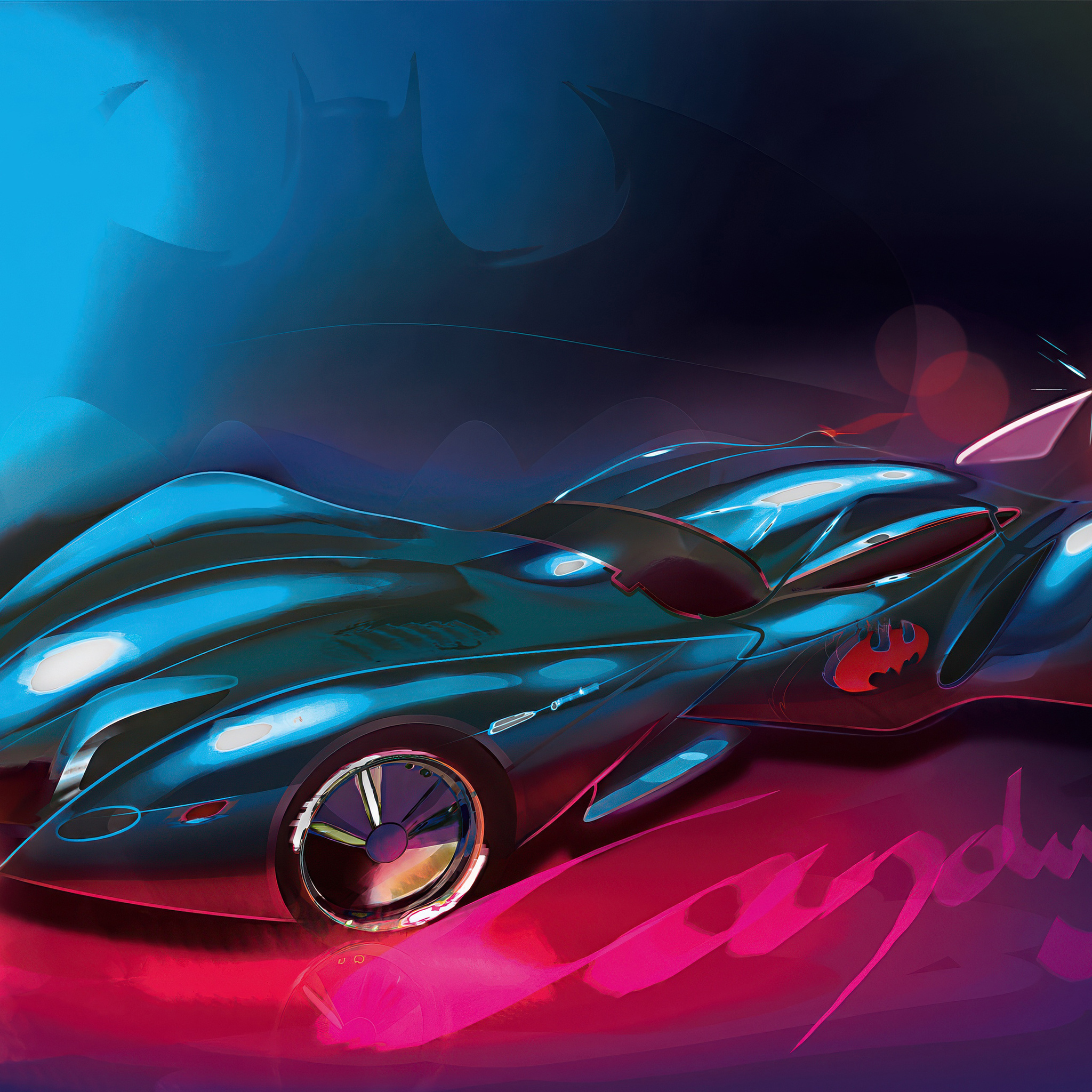 2048x2048 Dc Batmobile Ipad Air ,HD 4k Wallpapers,Images,Backgrounds ...