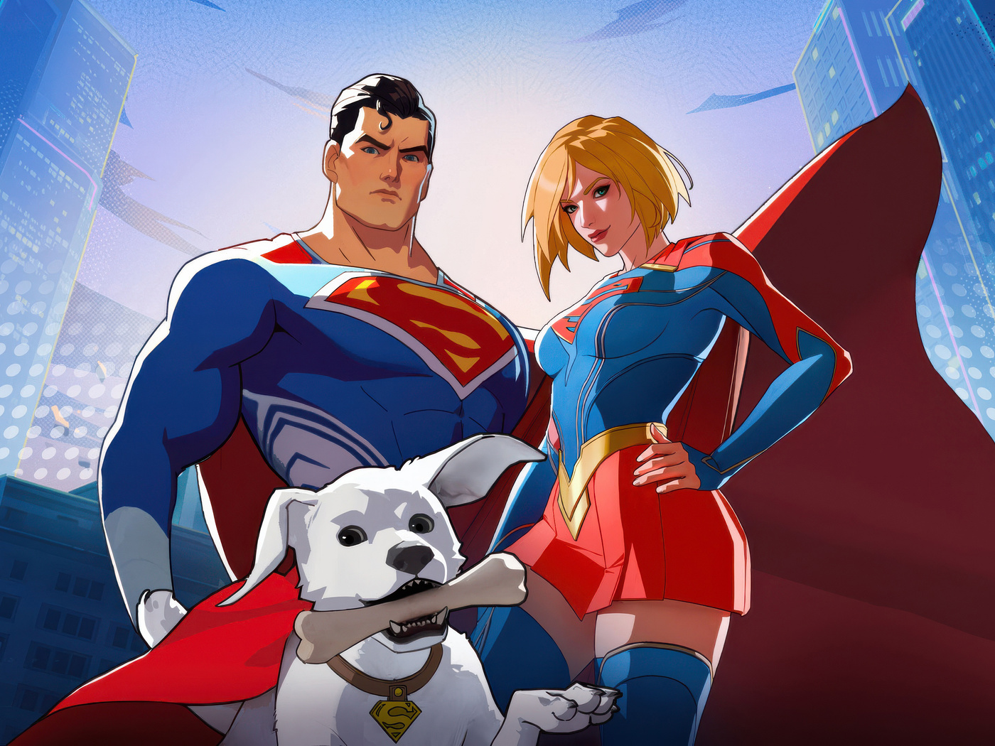 1400x1050 Dc Dark Legion The Superman Family Is Stronger Wallpaper ...