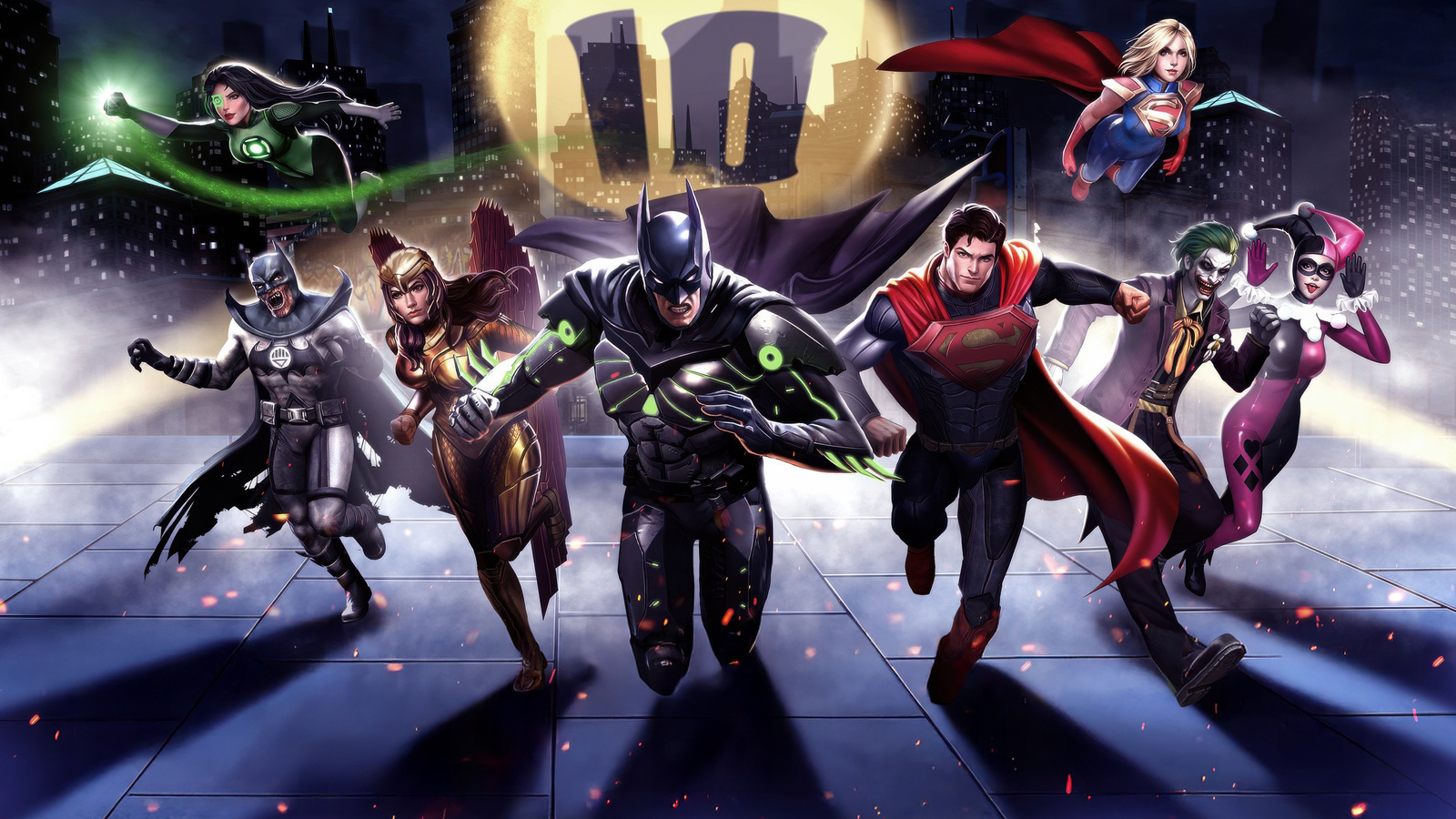1600x900 Dc Injustice 2 10th Anniversary Wallpaper,1600x900 Resolution ...