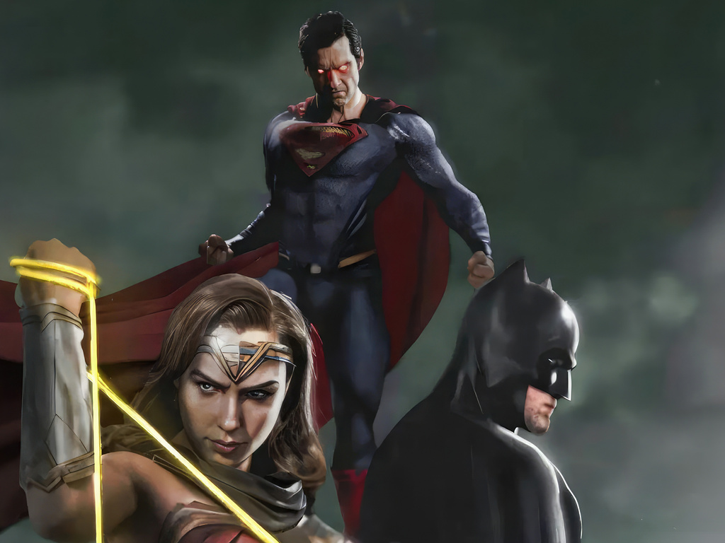 1024x768 Dceu Trinity Concept Art Wallpaper,1024x768 Resolution HD 4k ...