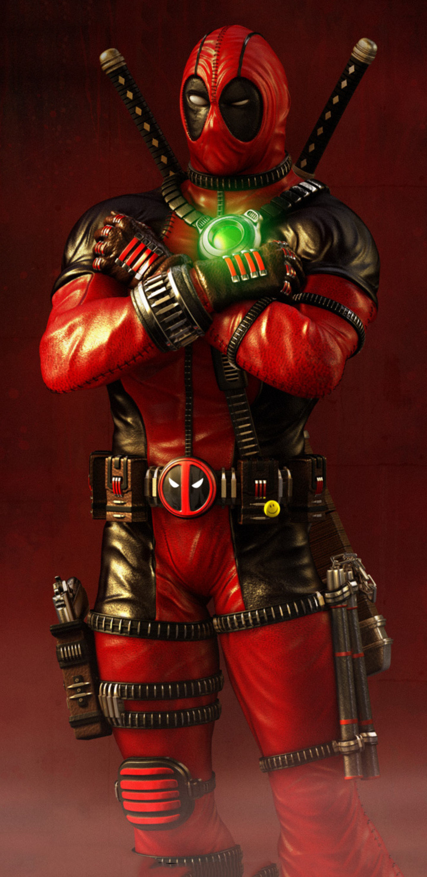 1440x2960 Deadpool 2 3D Artwork Samsung Galaxy Note 9,8, S9,S8,S8+ QHD ...