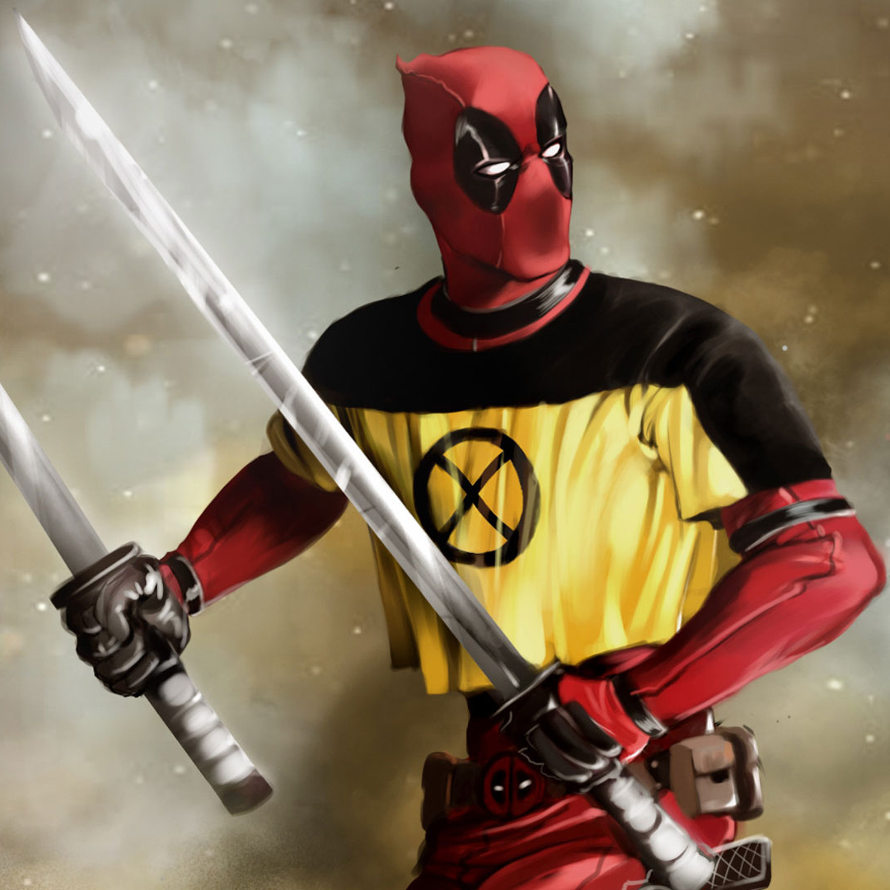 2932x2932 Deadpool 2 Art Ipad Pro Retina Display ,HD 4k Wallpapers ...