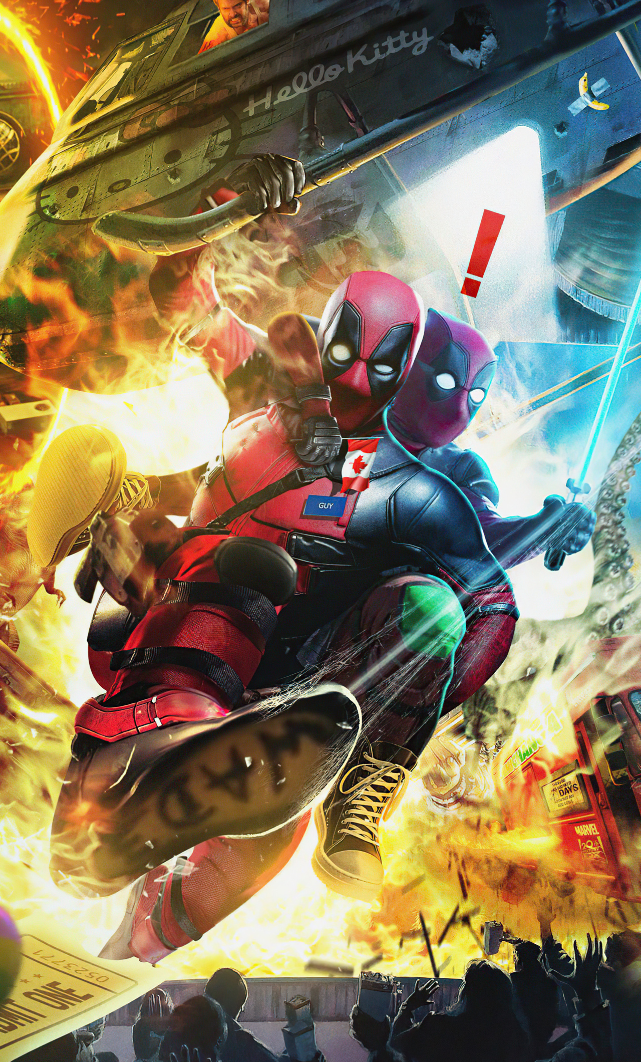 1280x2120 Deadpool 3 5k iPhone 6+ ,HD 4k Wallpapers,Images,Backgrounds ...