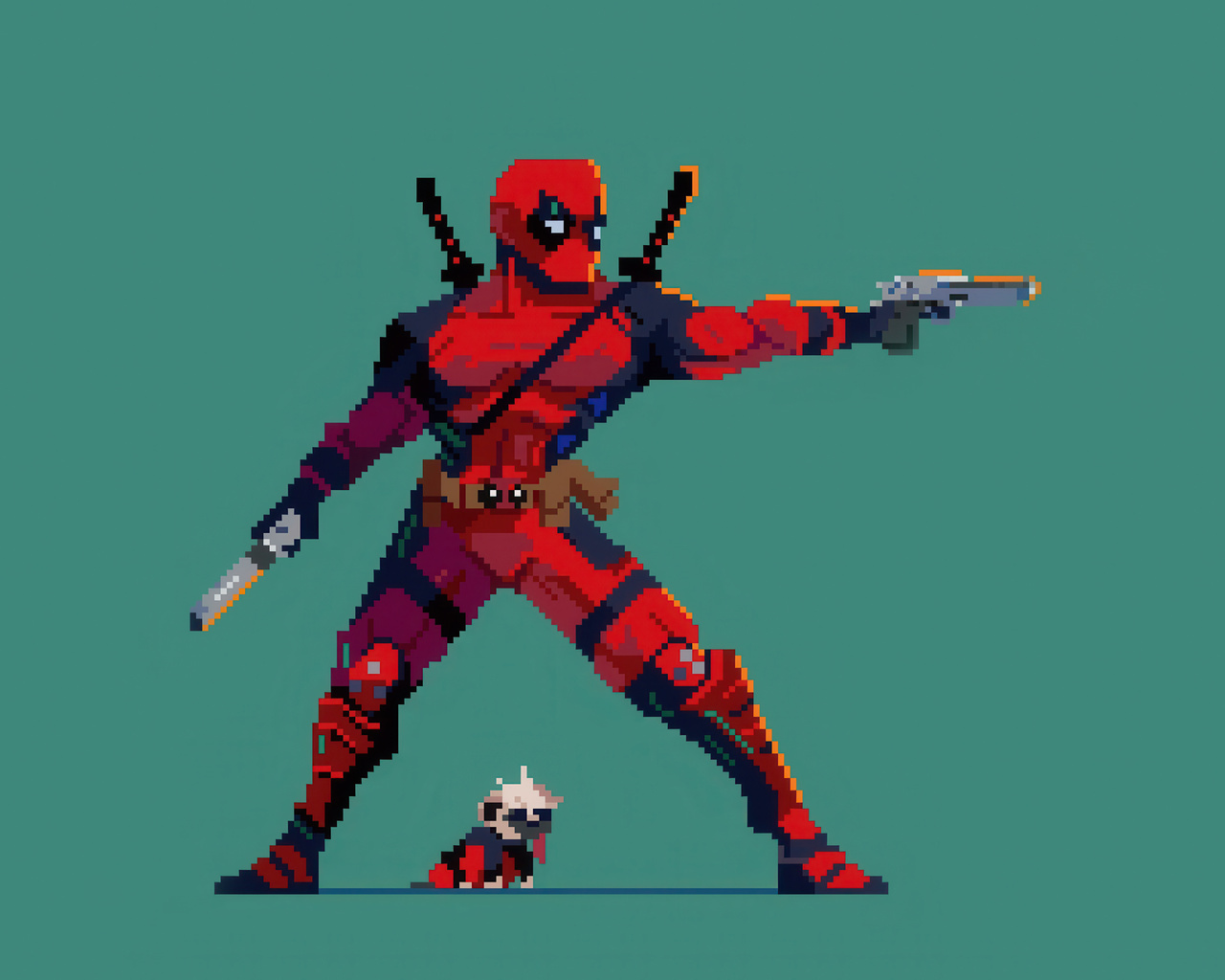 1280x1024 Deadpool 8 Bit Wallpaper,1280x1024 Resolution HD 4k ...