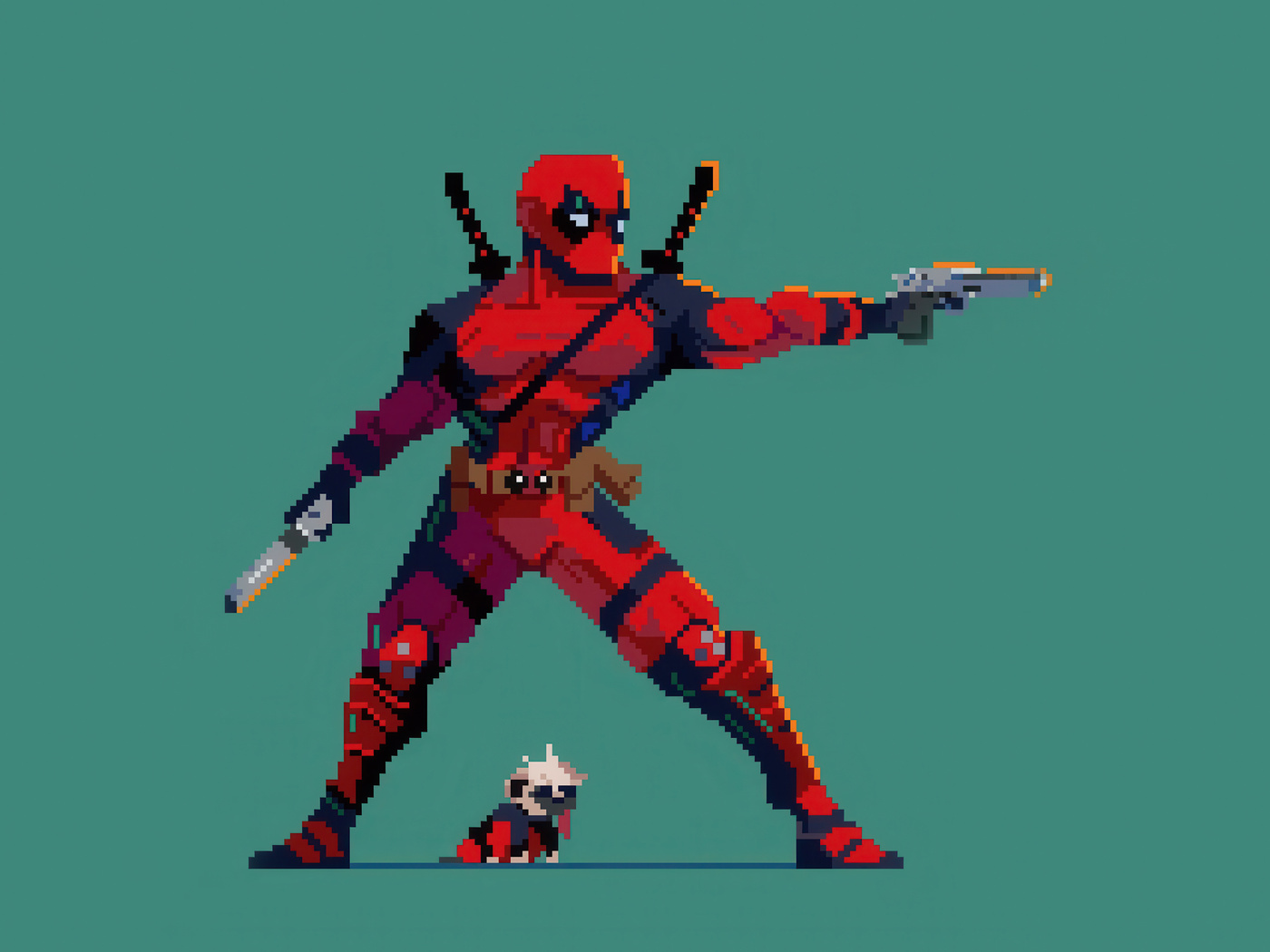1400x1050 Deadpool 8 Bit Wallpaper,1400x1050 Resolution HD 4k ...