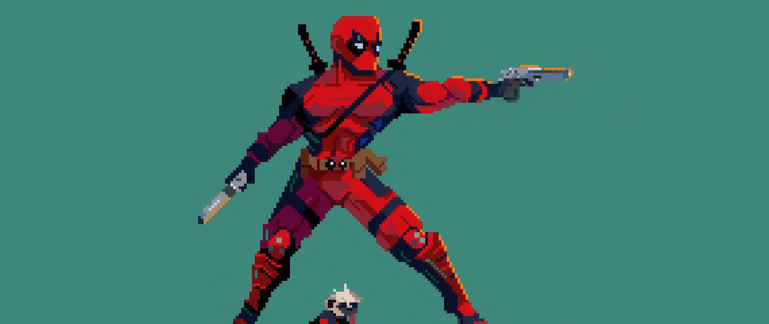2560x1080 Deadpool 8 Bit Wallpaper,2560x1080 Resolution HD 4k Wallpapers,Images,Backgrounds ...
