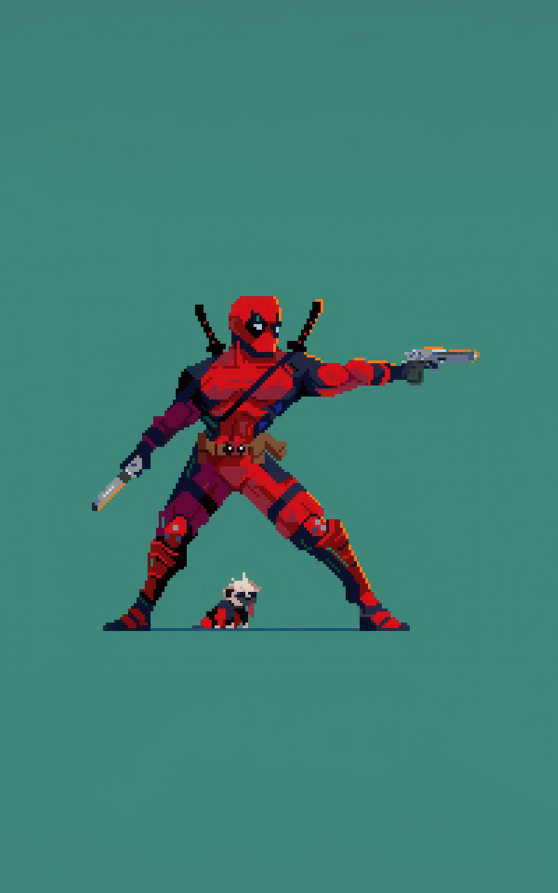 800x1280 Deadpool 8 Bit Nexus 7,Samsung Galaxy Tab 10,Note Android ...