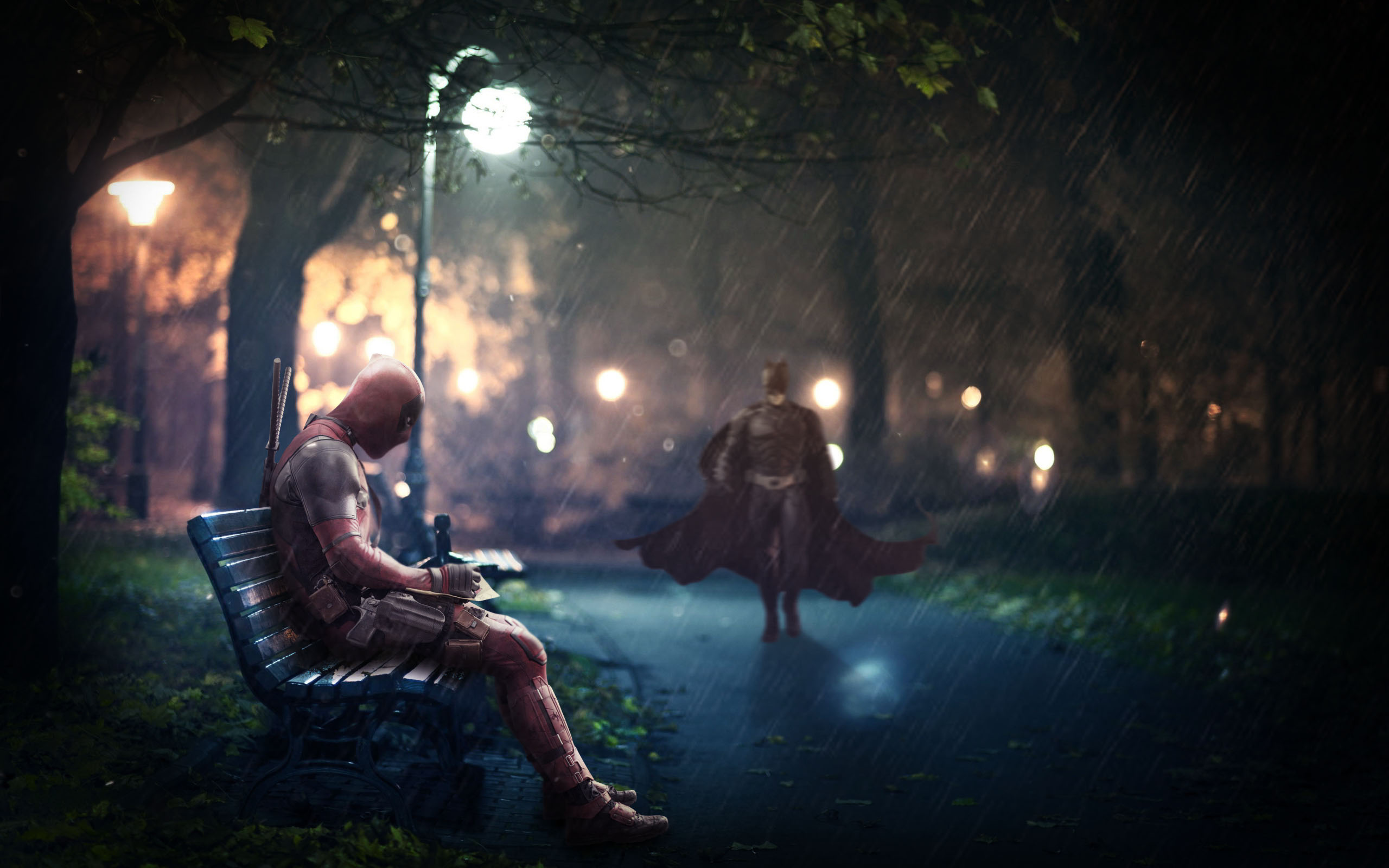 2560x1600 Deadpool And Batman Wallpaper,2560x1600 Resolution HD 4k ...