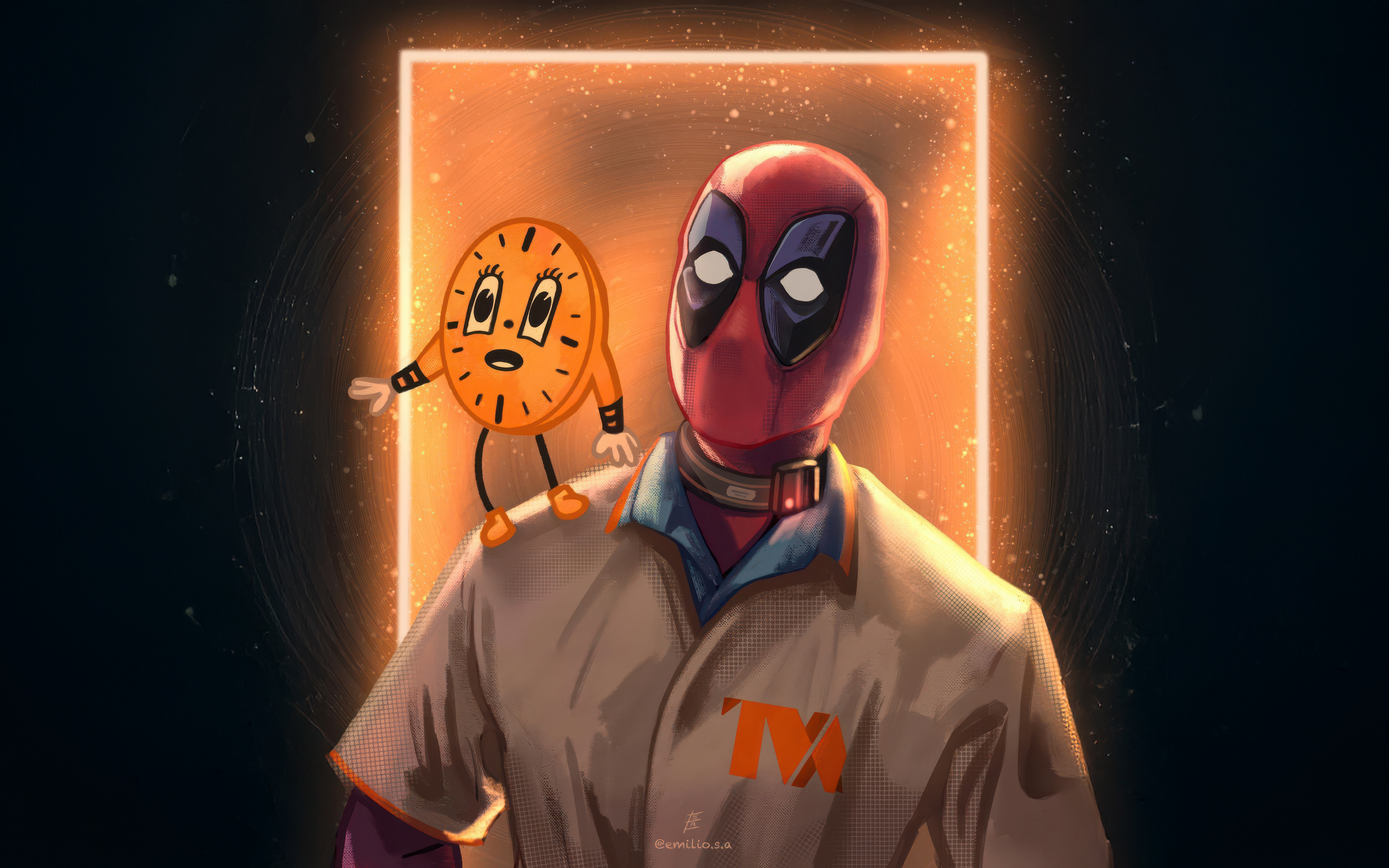 3840x2400 Deadpool And His Timely Sidekick 4K ,HD 4k Wallpapers,Images ...