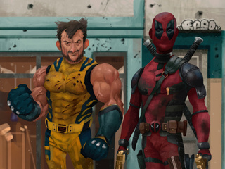 320x240 Deadpool And Wolverine Duo Reborn Apple Iphone,iPod Touch ...