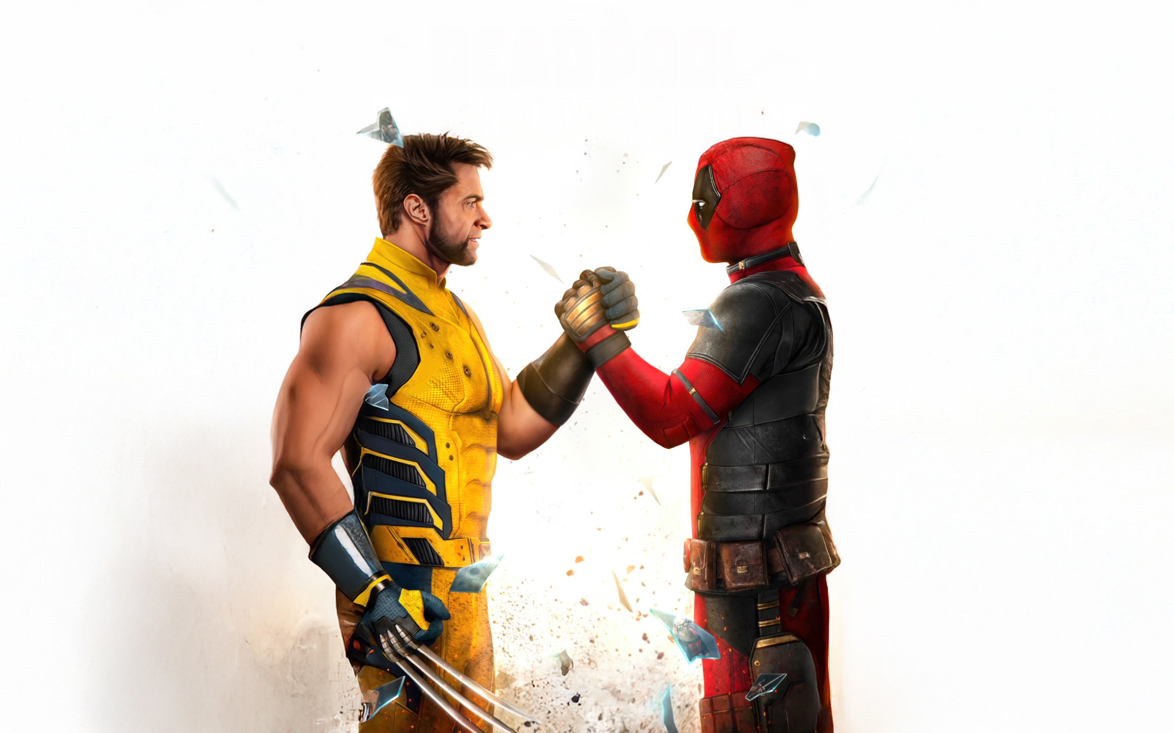 3840x2400 Deadpool And Wolverine Professional Side 4K ,HD 4k Wallpapers ...