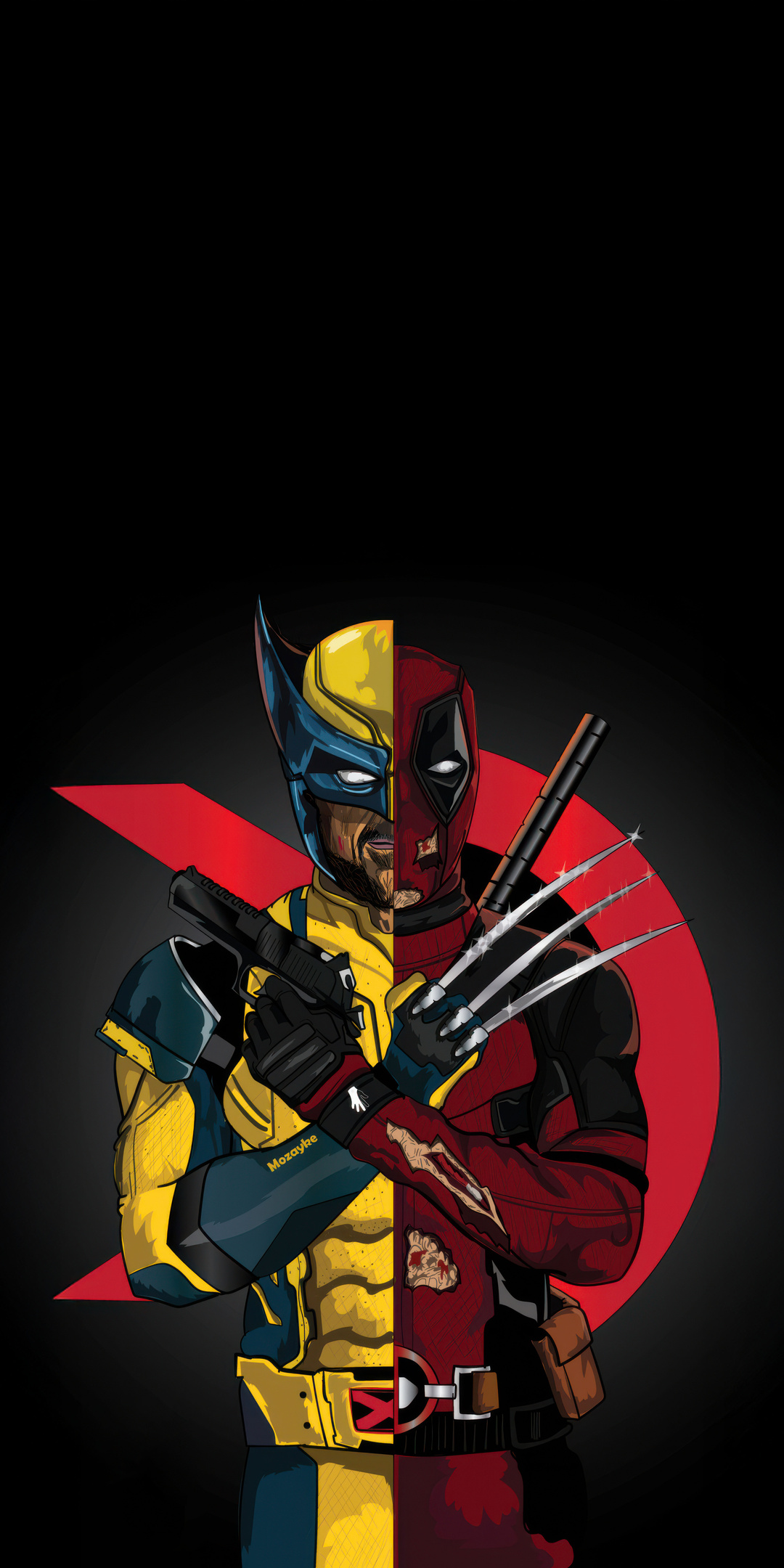 1080x2160 Deadpool And Wolverine Regeneration Bros One Plus 5T,Honor 7x ...