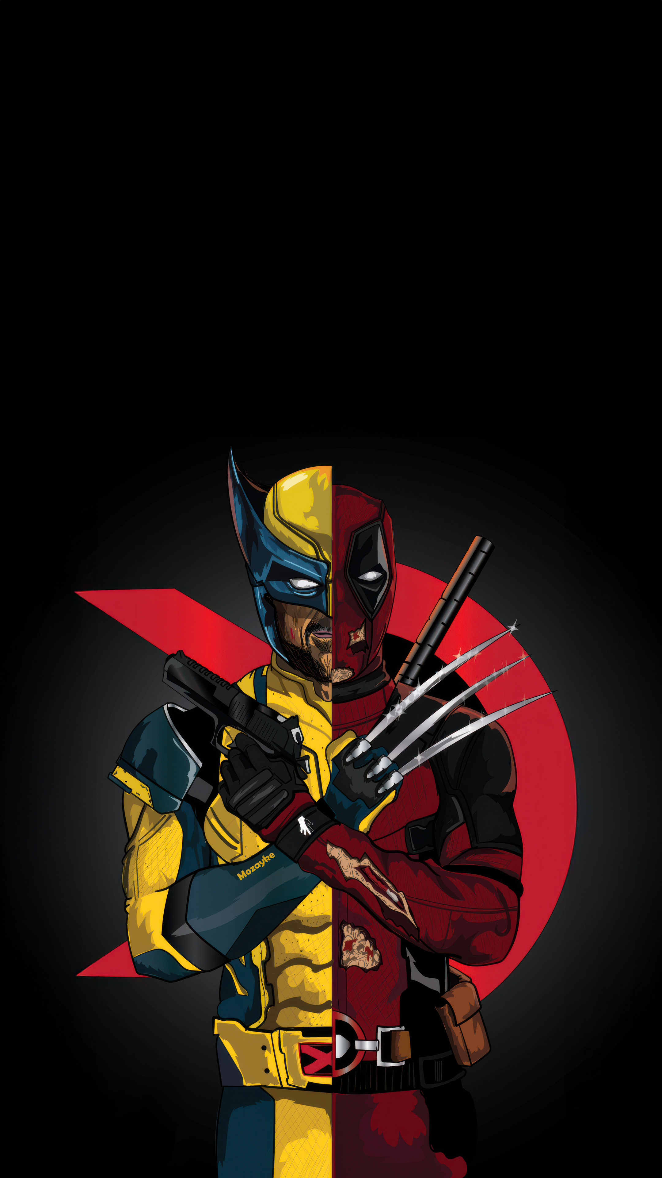 2160x3840 Deadpool And Wolverine Regeneration Bros Sony Xperia X,XZ,Z5 ...
