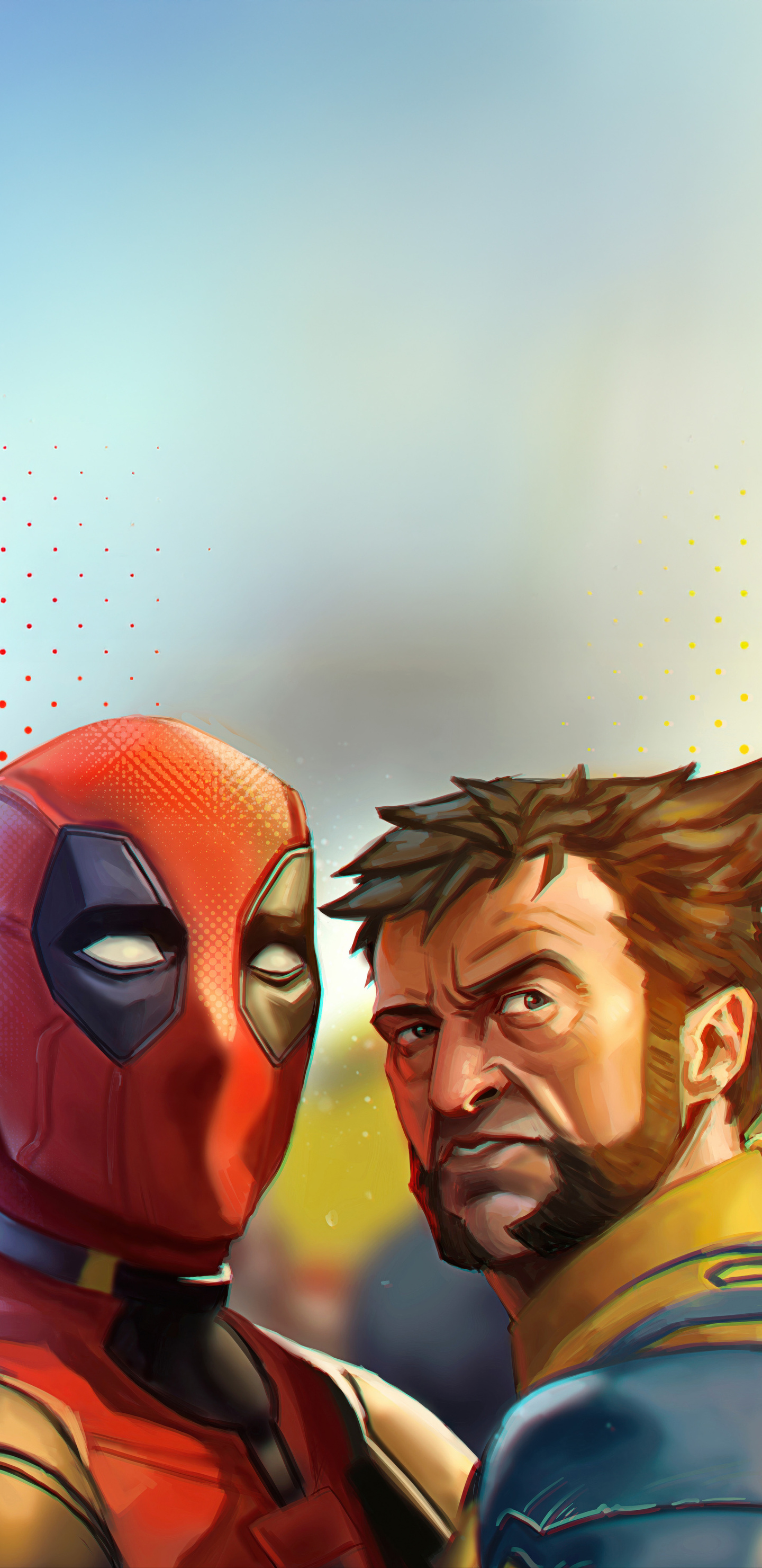1440x2960 Deadpool And Wolverine The Dna Of A Hero Samsung Galaxy Note ...