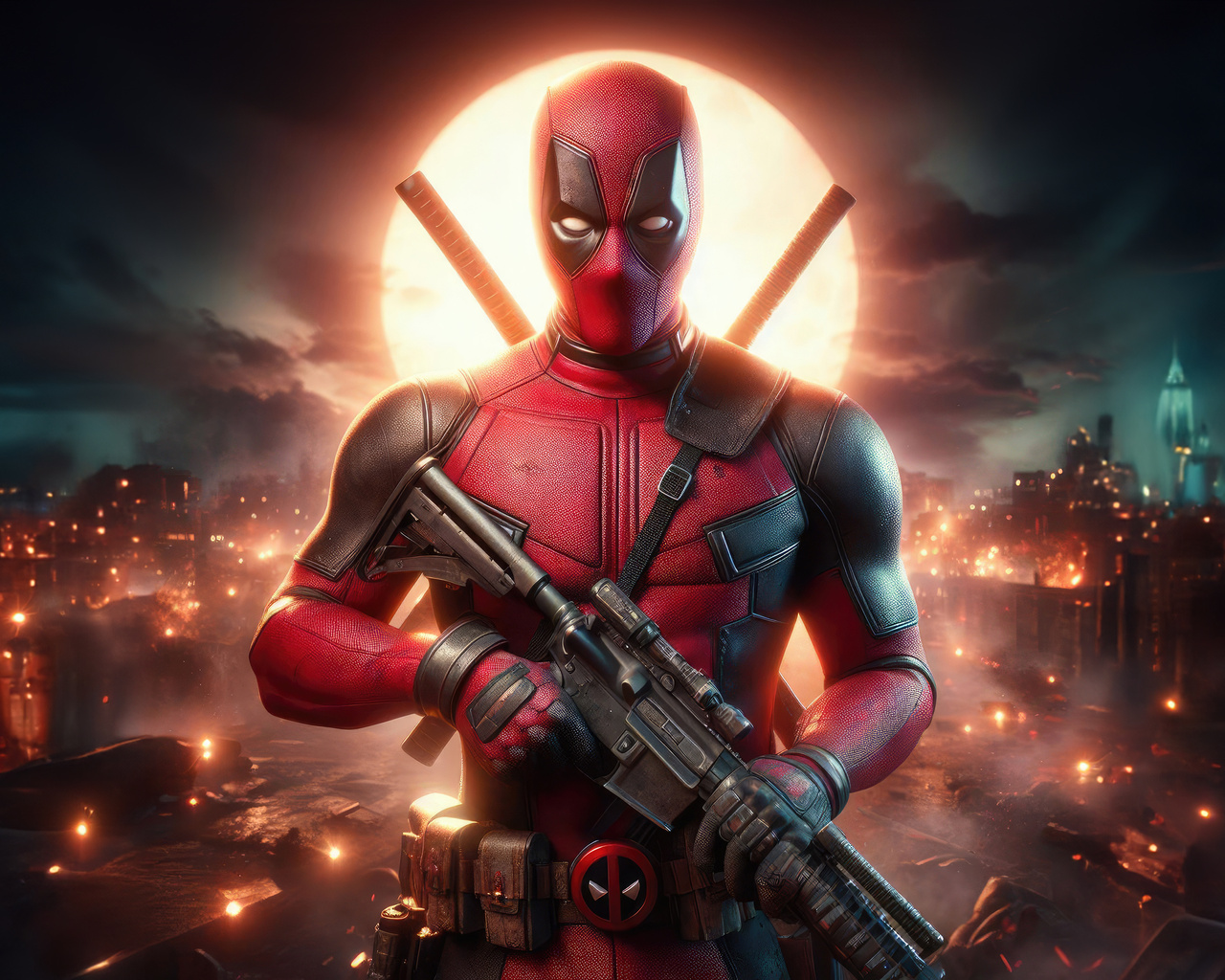 1280x1024 Deadpool Blade Ballet Wallpaper,1280x1024 Resolution HD 4k ...