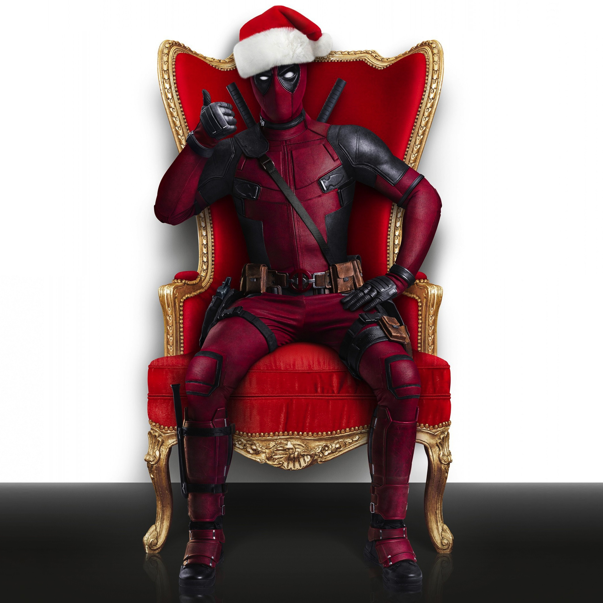 2048x2048 Deadpool Christmas Ipad Air ,HD 4k Wallpapers,Images ...