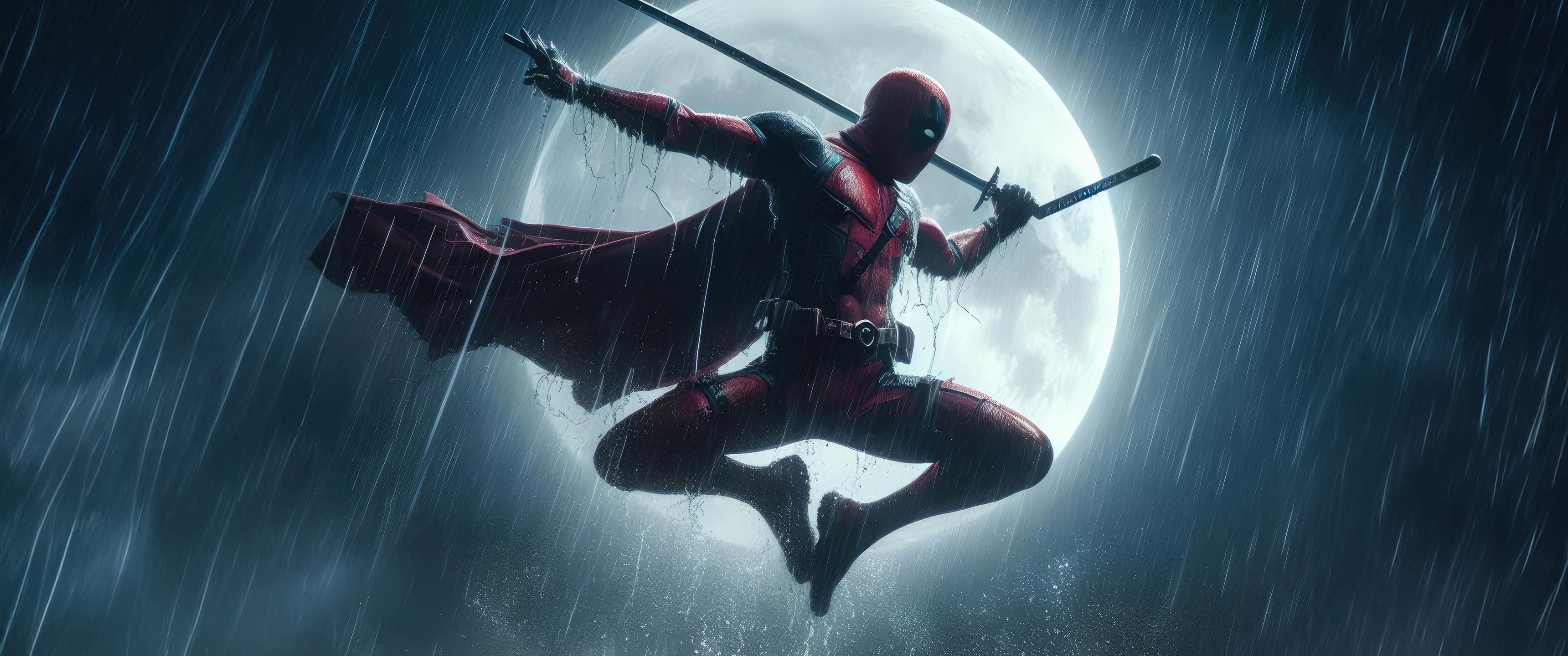 3440x1440 Deadpool Cinematic Presence UltraWide Quad HD 1440P ,HD 4k ...