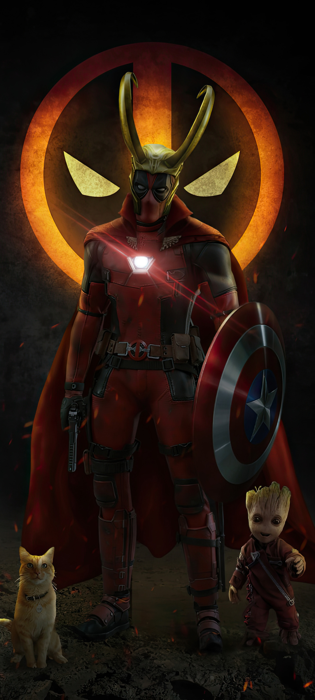 1080x2400 Deadpool In Loki Verse Google Pixel 7 ,HD 4k Wallpapers ...