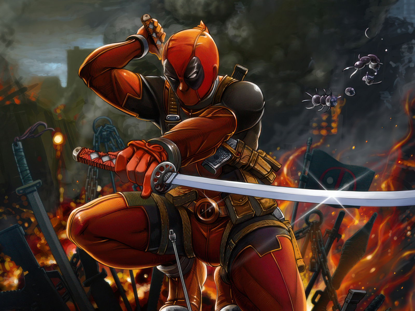 1600x1200 Deadpool Justice Collides Wallpaper,1600x1200 Resolution HD ...