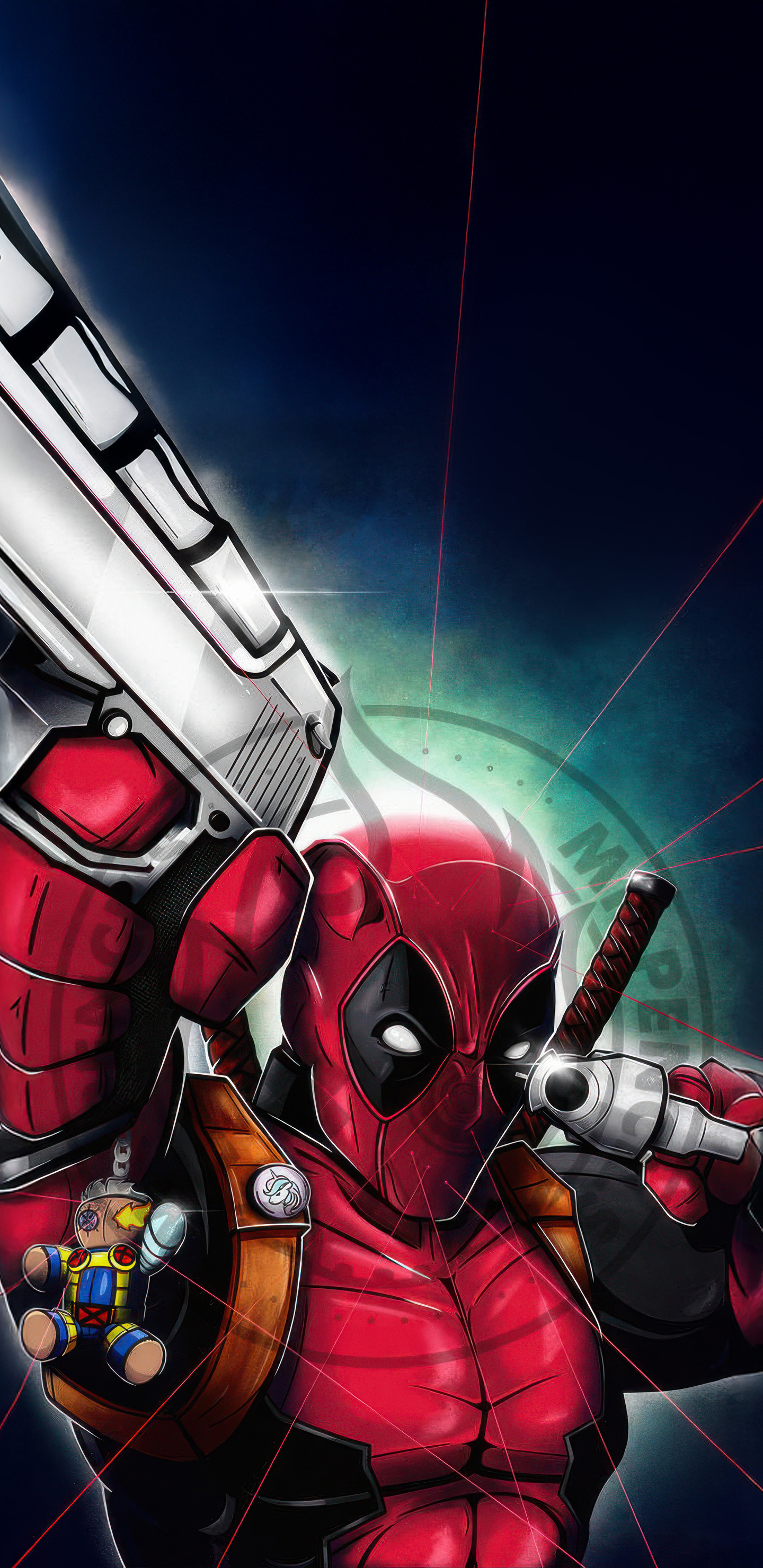 1440x2960 Deadpool Locked And Loaded Samsung Galaxy Note 9,8, S9,S8,S8 ...