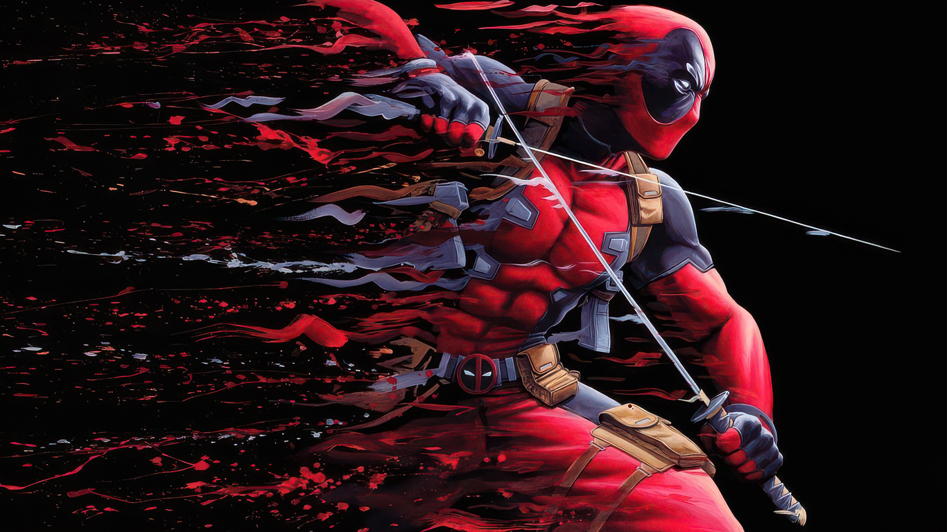 1366x768 Deadpool Masked Mischief Laptop HD ,HD 4k Wallpapers,Images ...