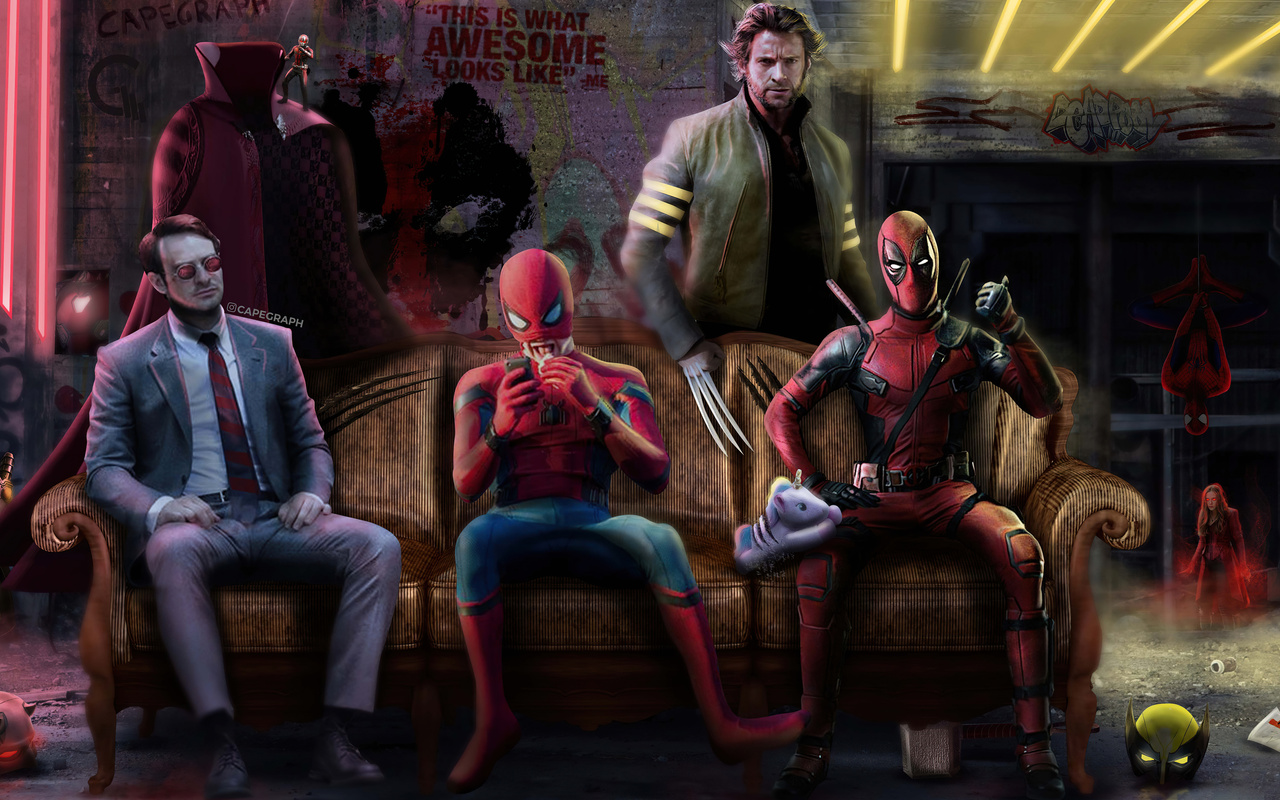 1280x800 Deadpool Mcu Club 5k 720P ,HD 4k Wallpapers,Images,Backgrounds ...