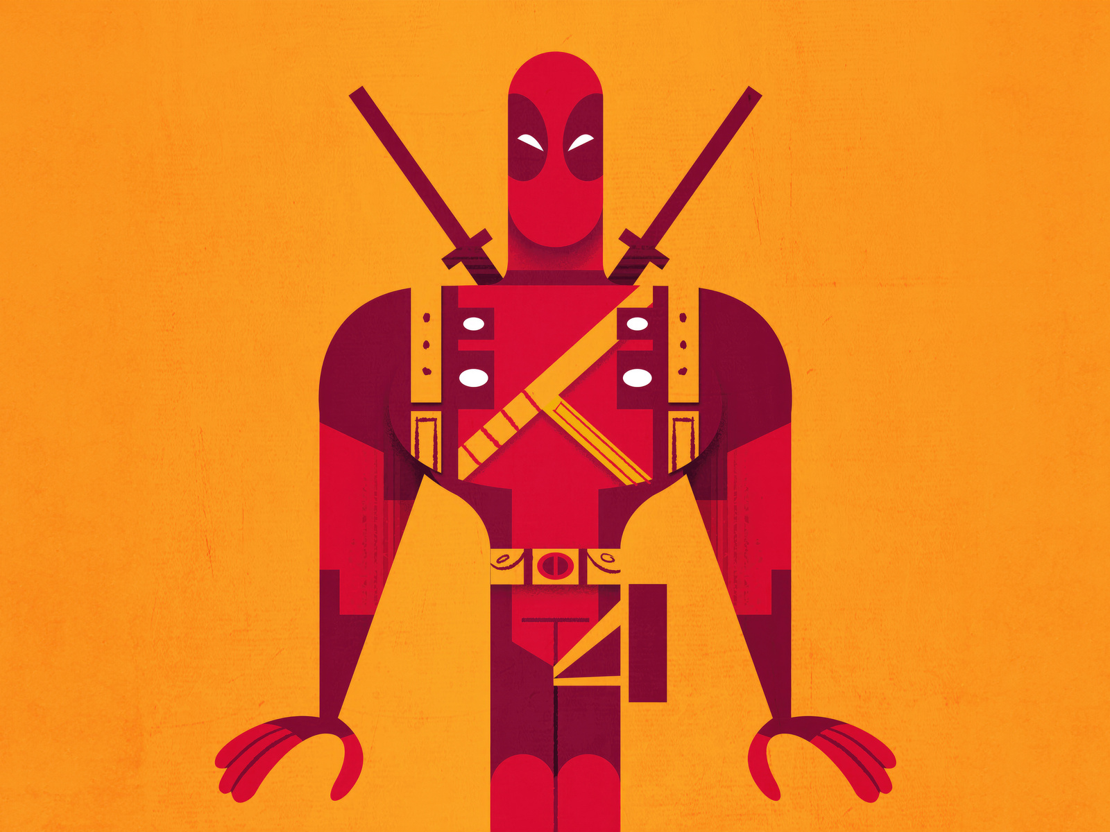 1600x1200 Deadpool Minimal Abstract Wallpaper,1600x1200 Resolution HD ...