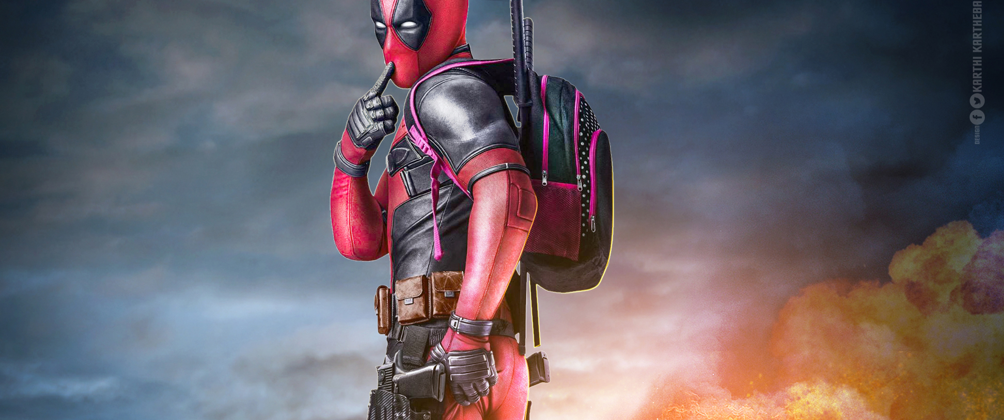 3440x1440 Deadpool New Artworks 2019 UltraWide Quad HD 1440P ,HD 4k ...