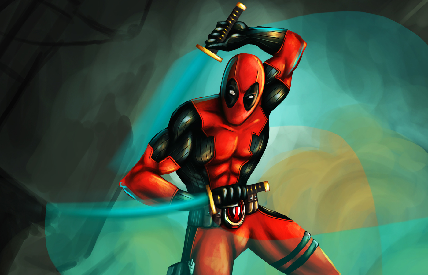 1400x900 Deadpool New Digital Artworks Wallpaper,1400x900 Resolution HD ...