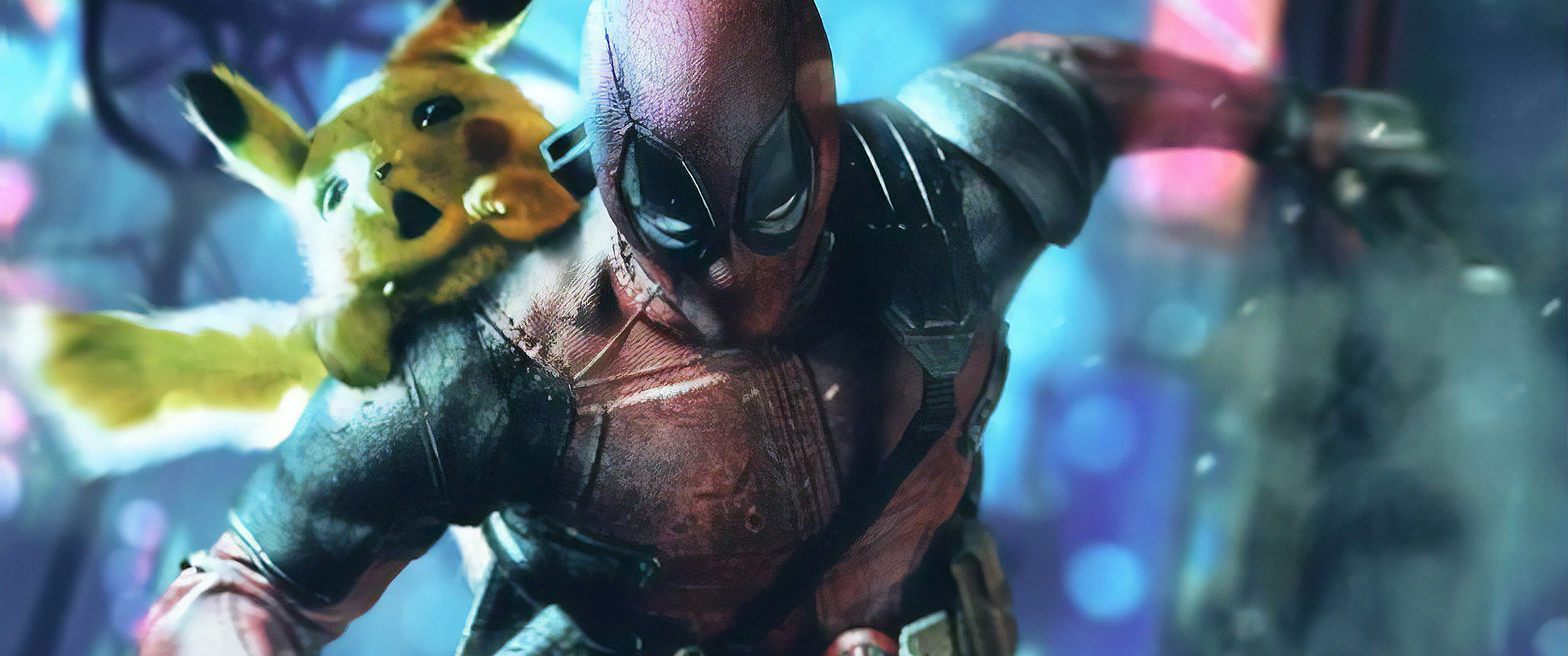 3440x1440 Deadpool Pika UltraWide Quad HD 1440P ,HD 4k Wallpapers ...