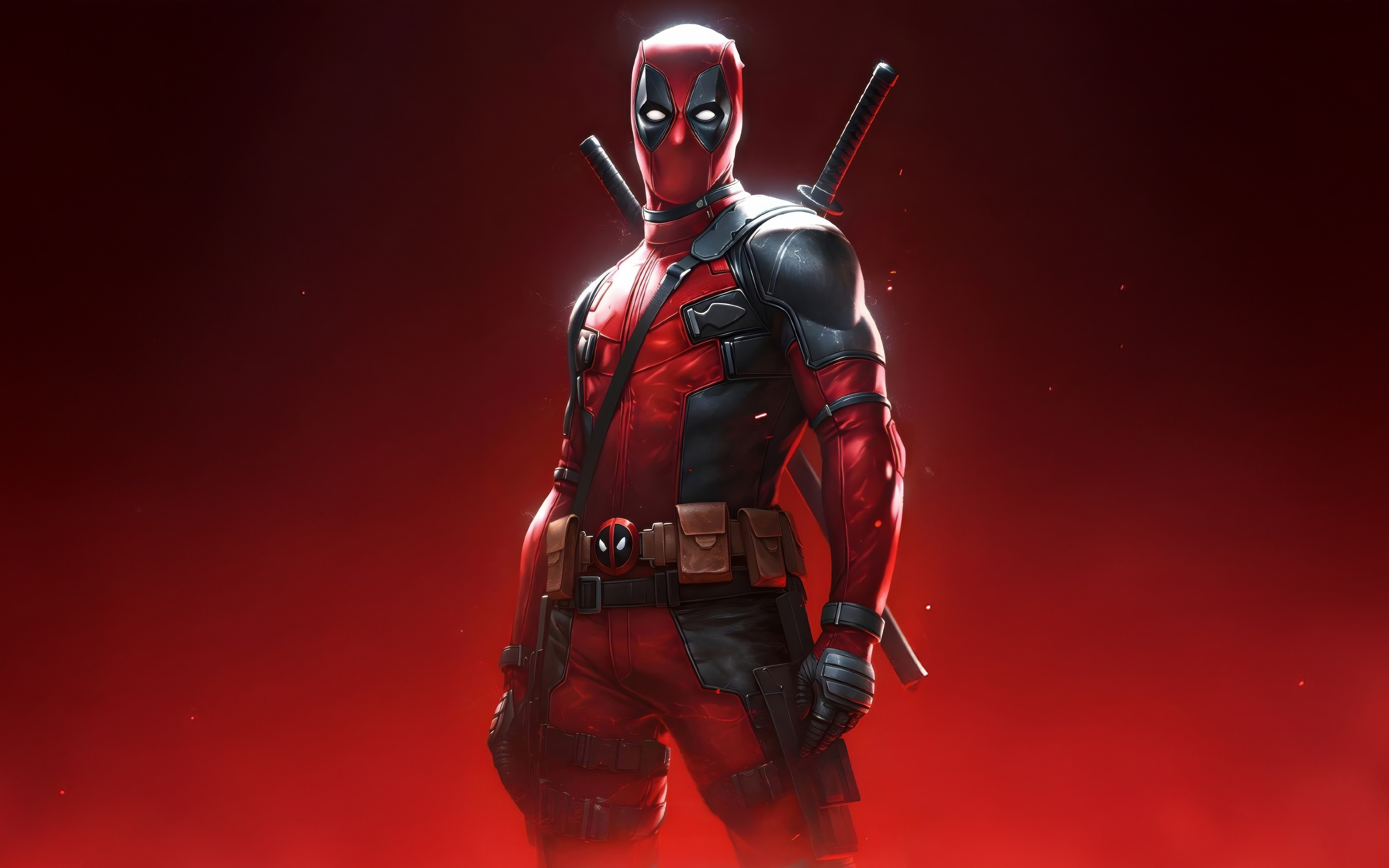 3840x2400 Deadpool Red And Reckless 4K ,HD 4k Wallpapers,Images ...
