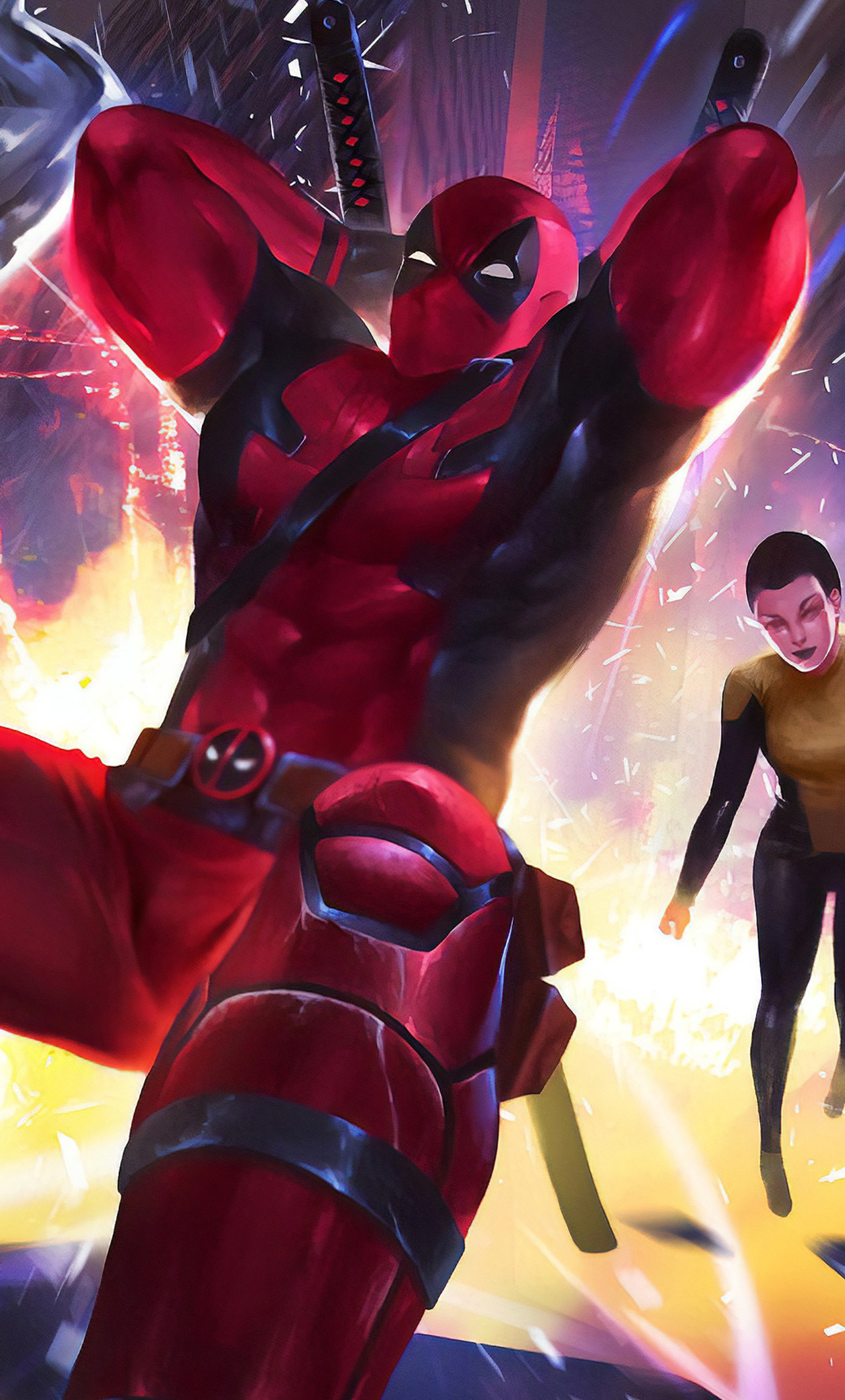 1280x2120 Deadpool Team iPhone 6+ ,HD 4k Wallpapers,Images,Backgrounds ...