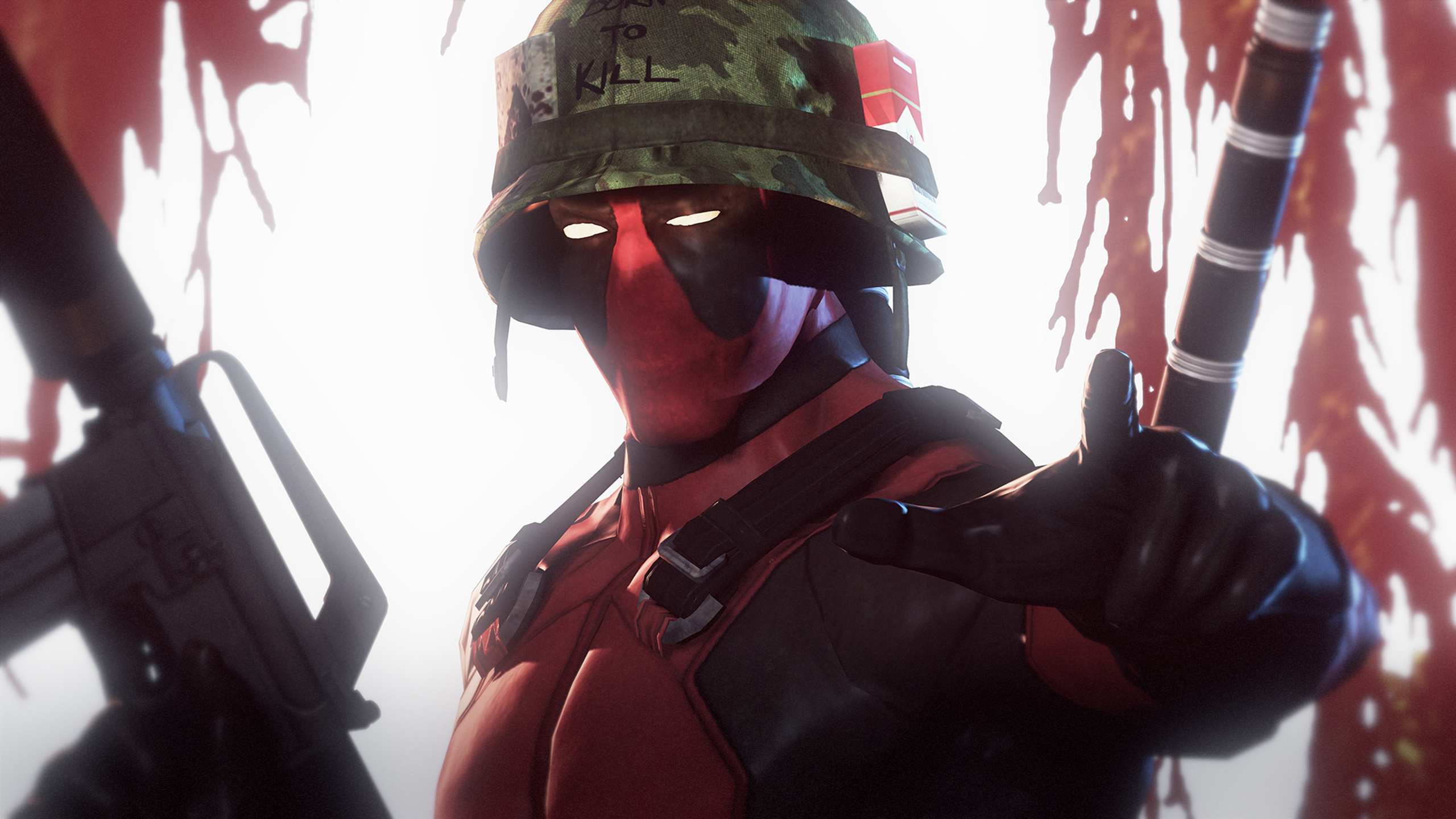 2560x1440 Deadpool Vietnam Solider 1440P Resolution ,HD 4k Wallpapers ...