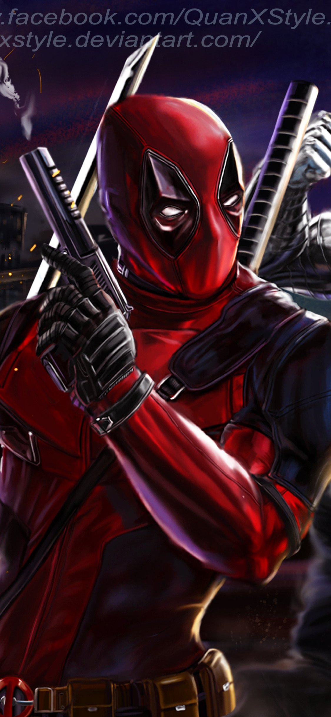 1125x2436 Deadpool X Force Team Iphone XS,Iphone 10,Iphone X ,HD 4k ...