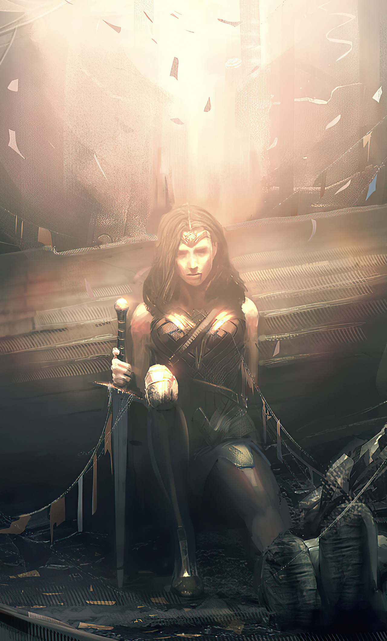 1280x2120 Death Of Wonder Woman iPhone 6+ ,HD 4k Wallpapers,Images ...
