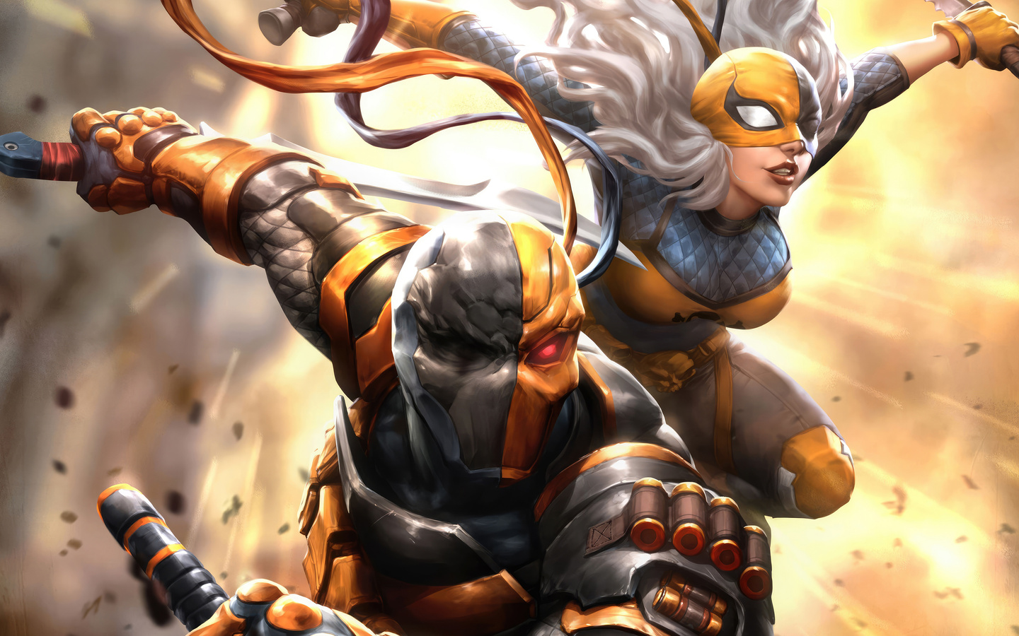 1440x900 Deathstroke And Rose Wilson 5k 2023 Wallpaper,1440x900 ...