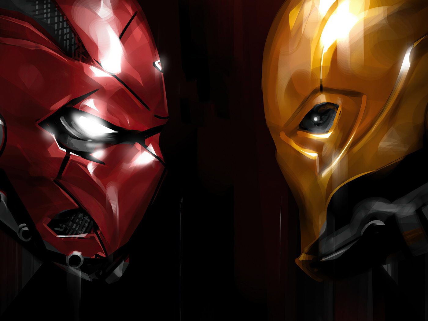 1400x1050 Deathstroke Vs Red Hood 4k Wallpaper,1400x1050 Resolution HD ...