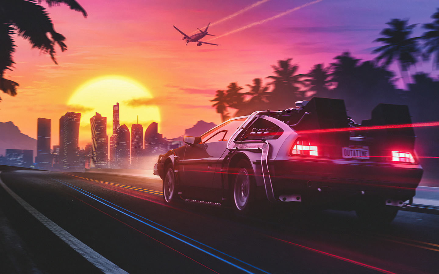 1440x900 Delorean Outta Time Wallpaper,1440x900 Resolution HD 4k ...