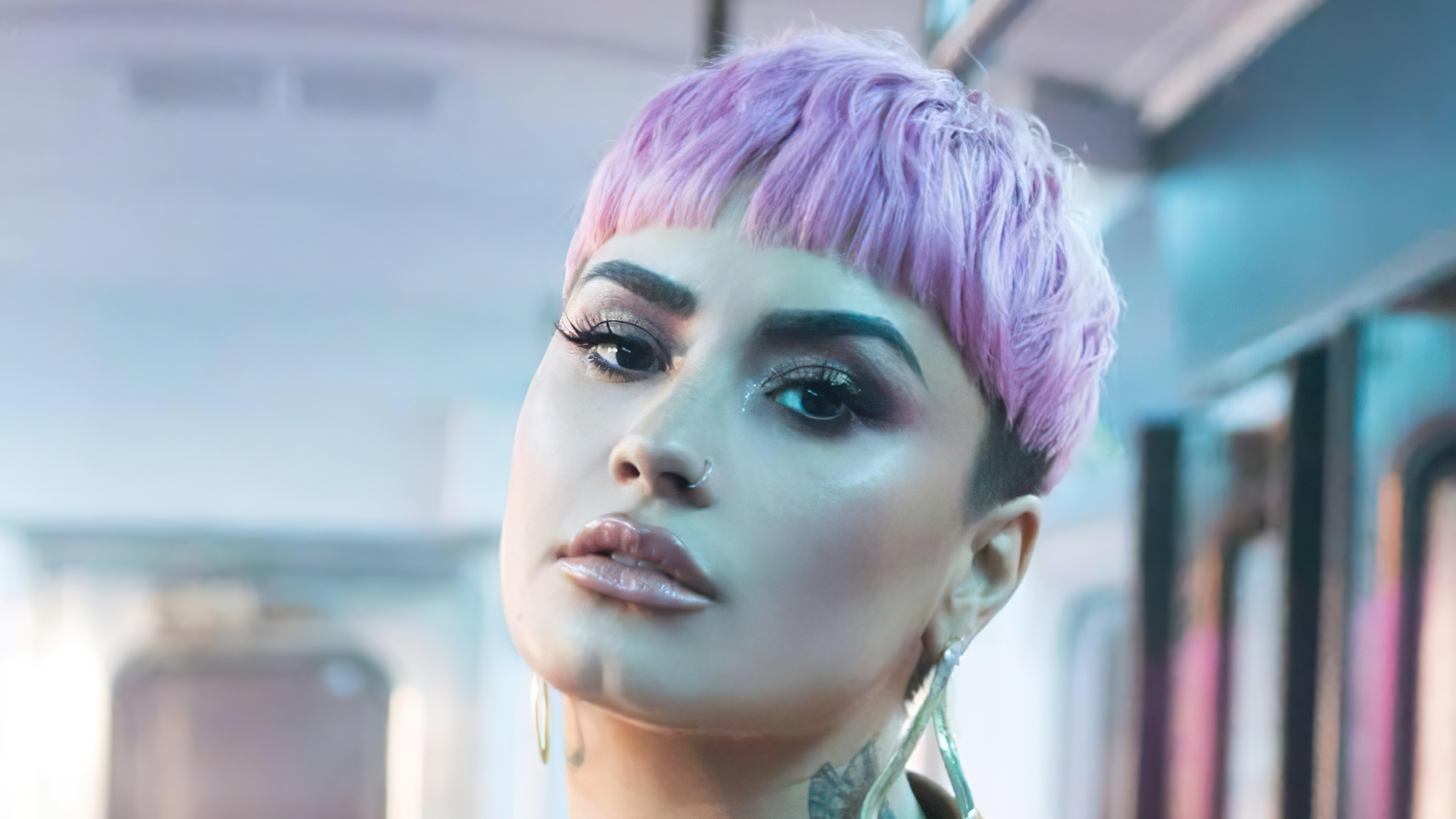 1920x1080 Demi Lovato And Sam Fischer What Other People Say 4k Laptop ...