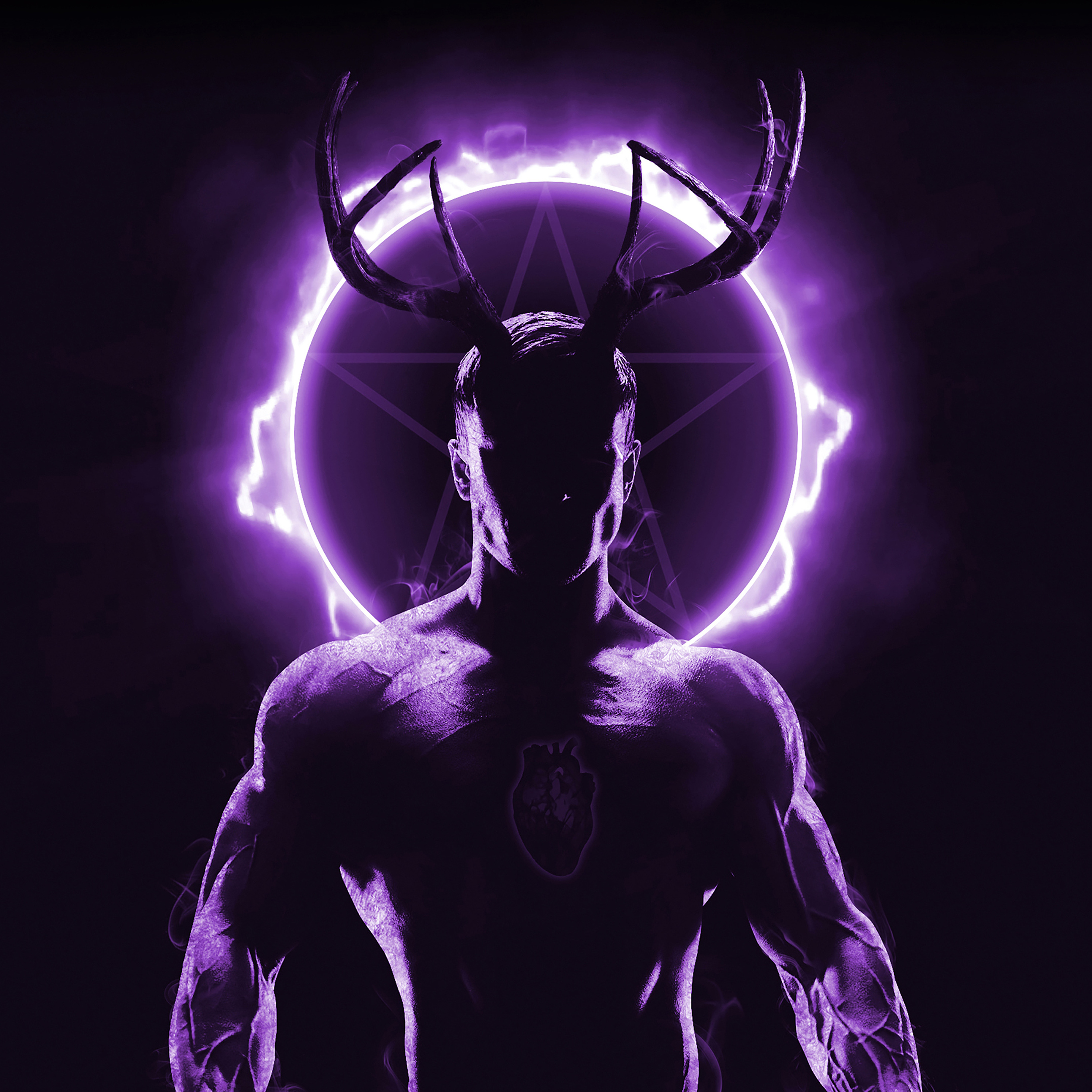 2932x2932 Demon Circle 4k Ipad Pro Retina Display ,HD 4k Wallpapers ...