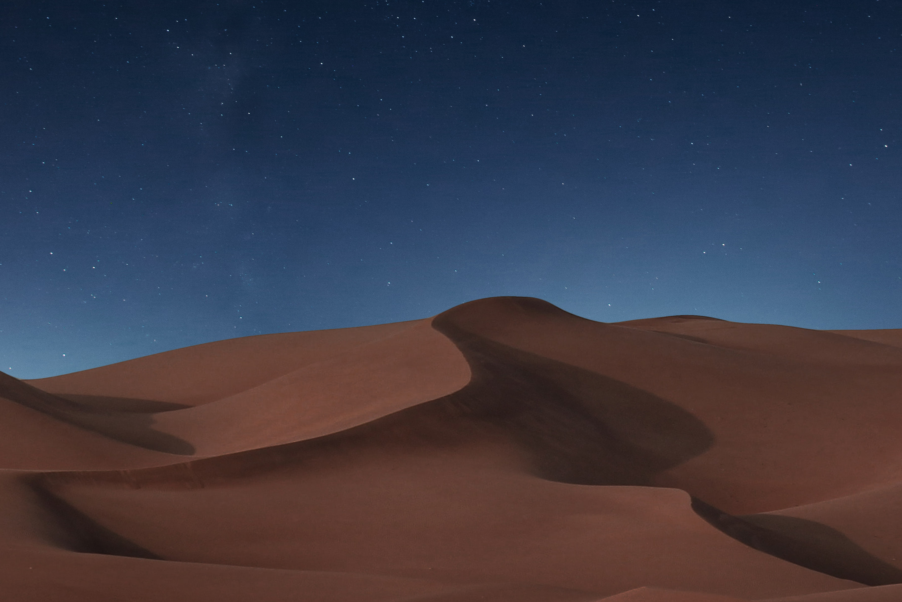 Sahara Desert At Night Wallpaper