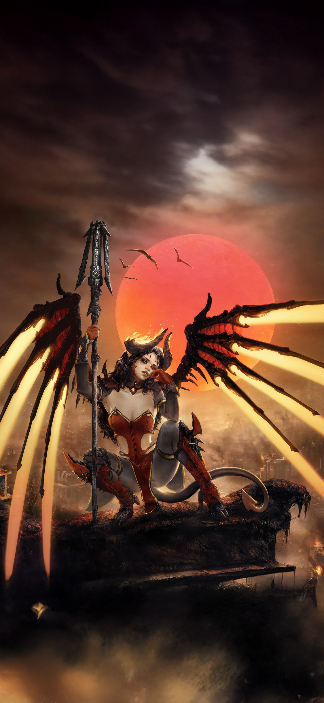 1125x2436 Devil Skin Mercy After Royo Iphone XS,Iphone 10,Iphone X ,HD ...