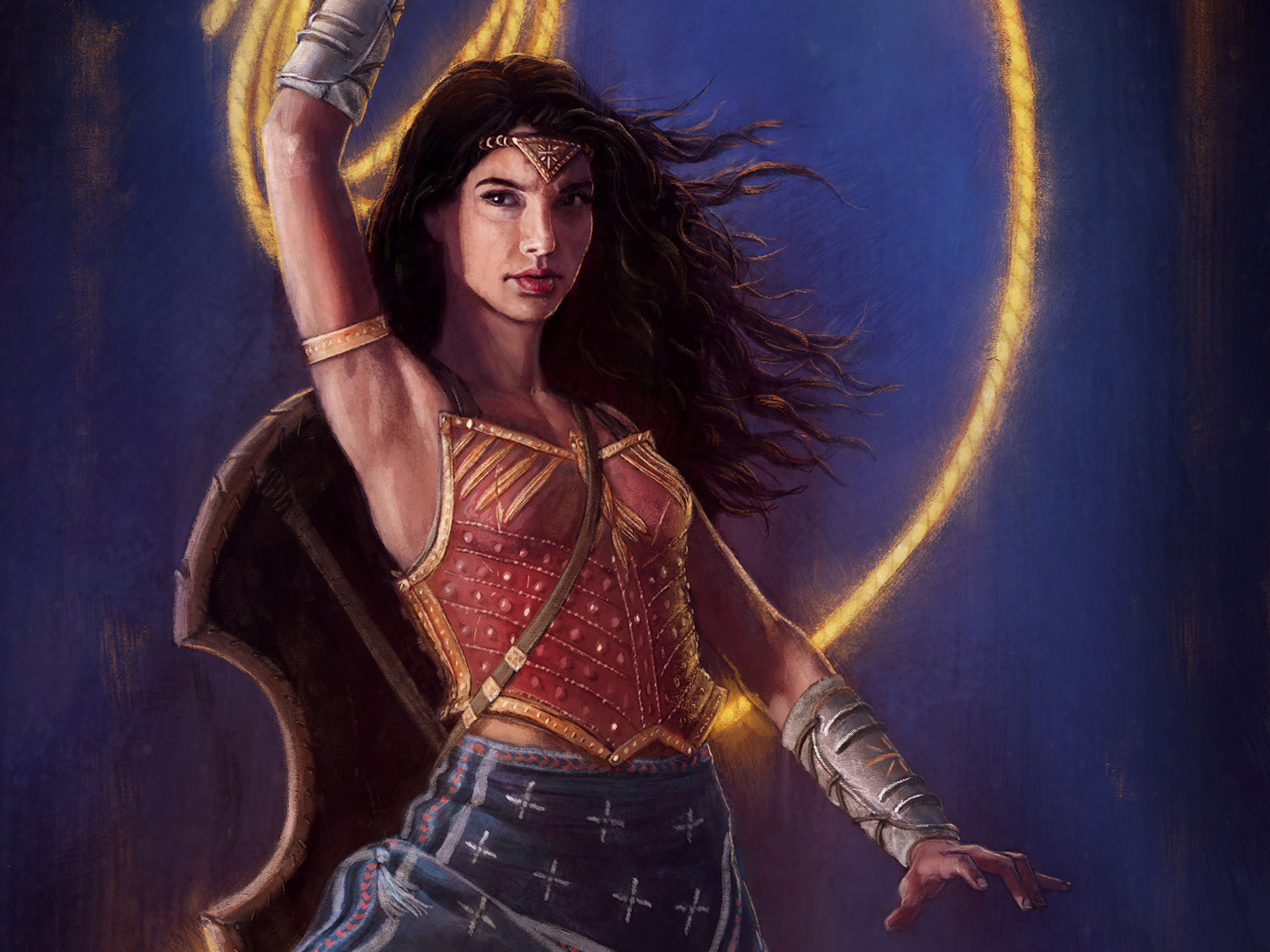 1920x1440 Diana Of Themyscira Wonder Woman 1920x1440 Resolution Hd 4k