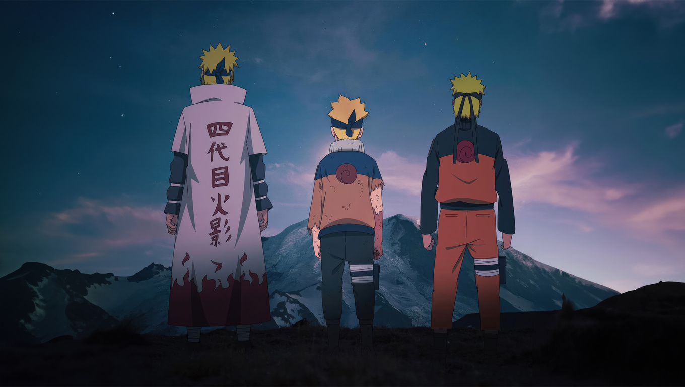 1360x768 Different Generations Naruto Laptop HD ,HD 4k Wallpapers ...