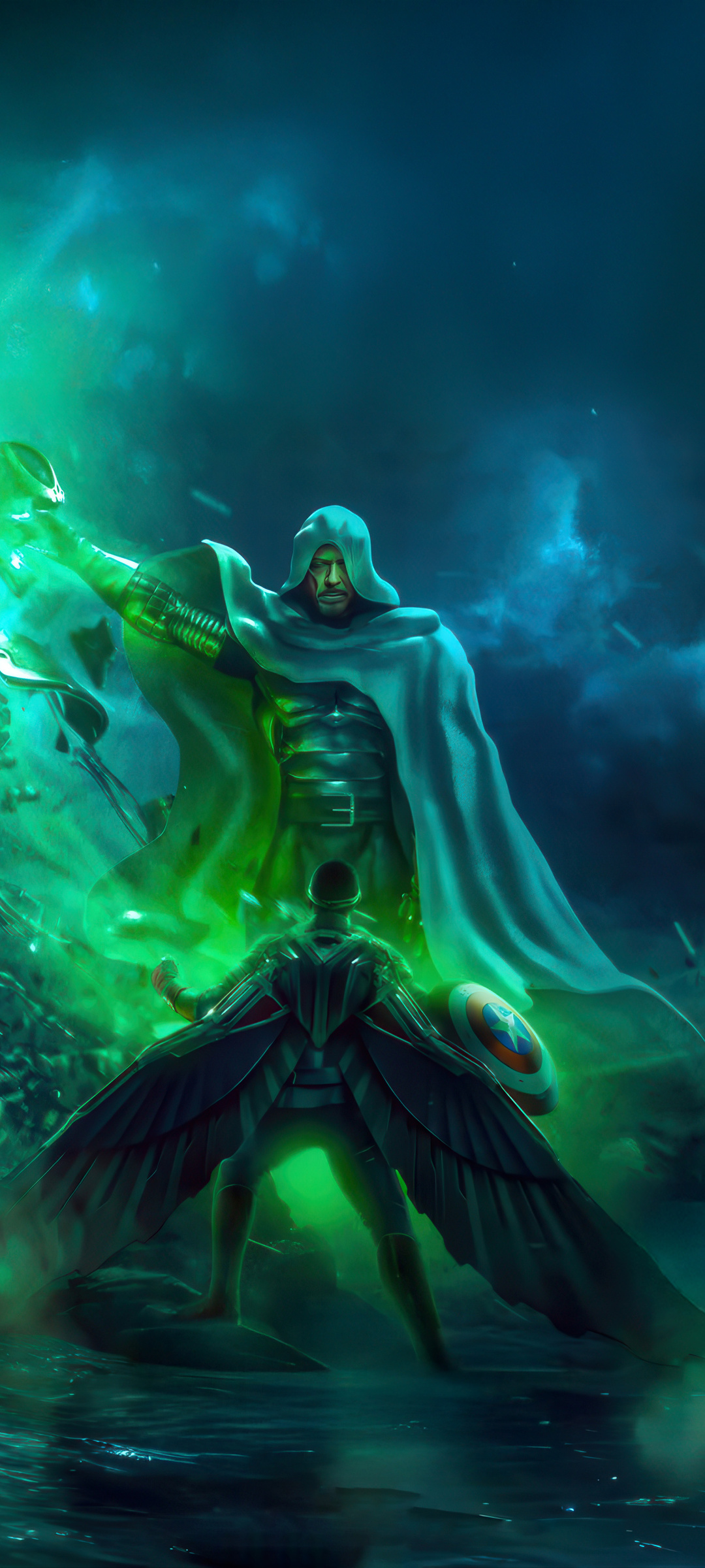 1080x2400 Doctor Doom Vs Captain America Google Pixel 7 ,HD 4k ...