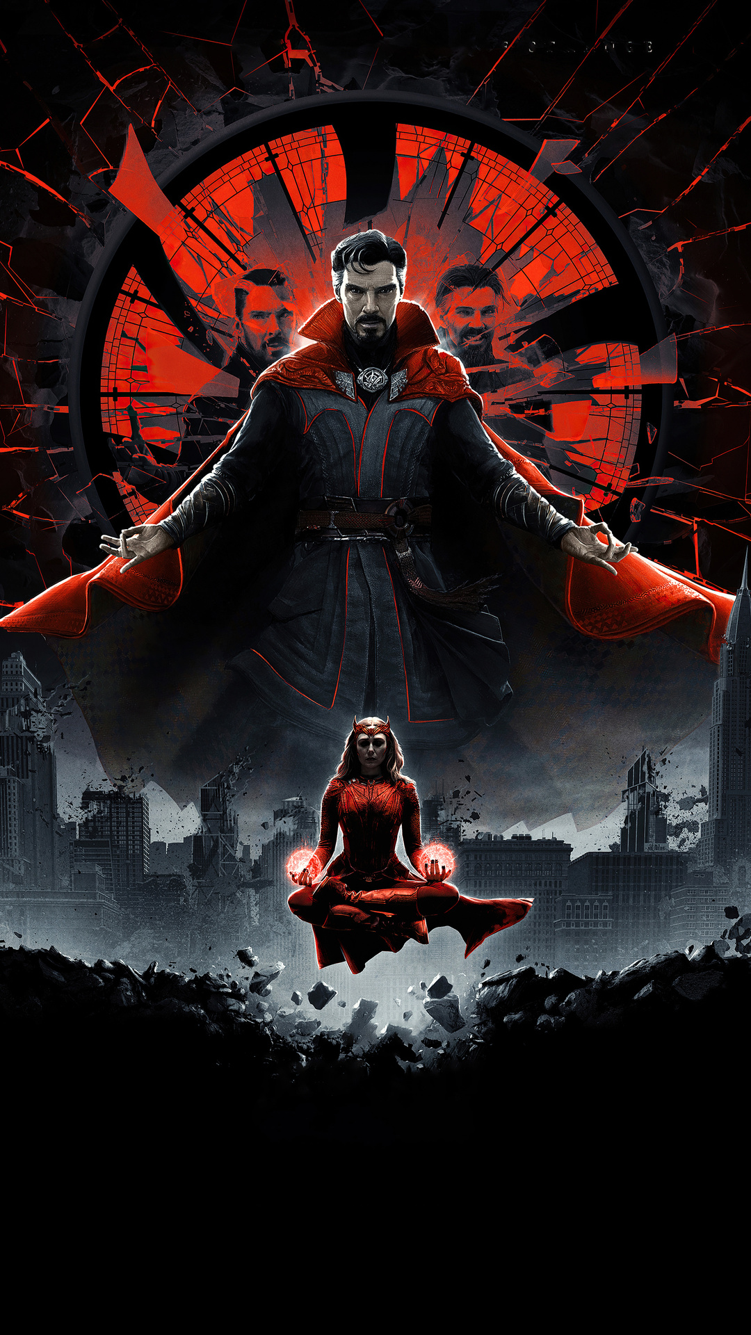 1080x1920 Doctor Strange In The Multiverse Of Madness 2 Iphone 7,6s,6 Plus, Pixel xl ,One Plus 3 ...